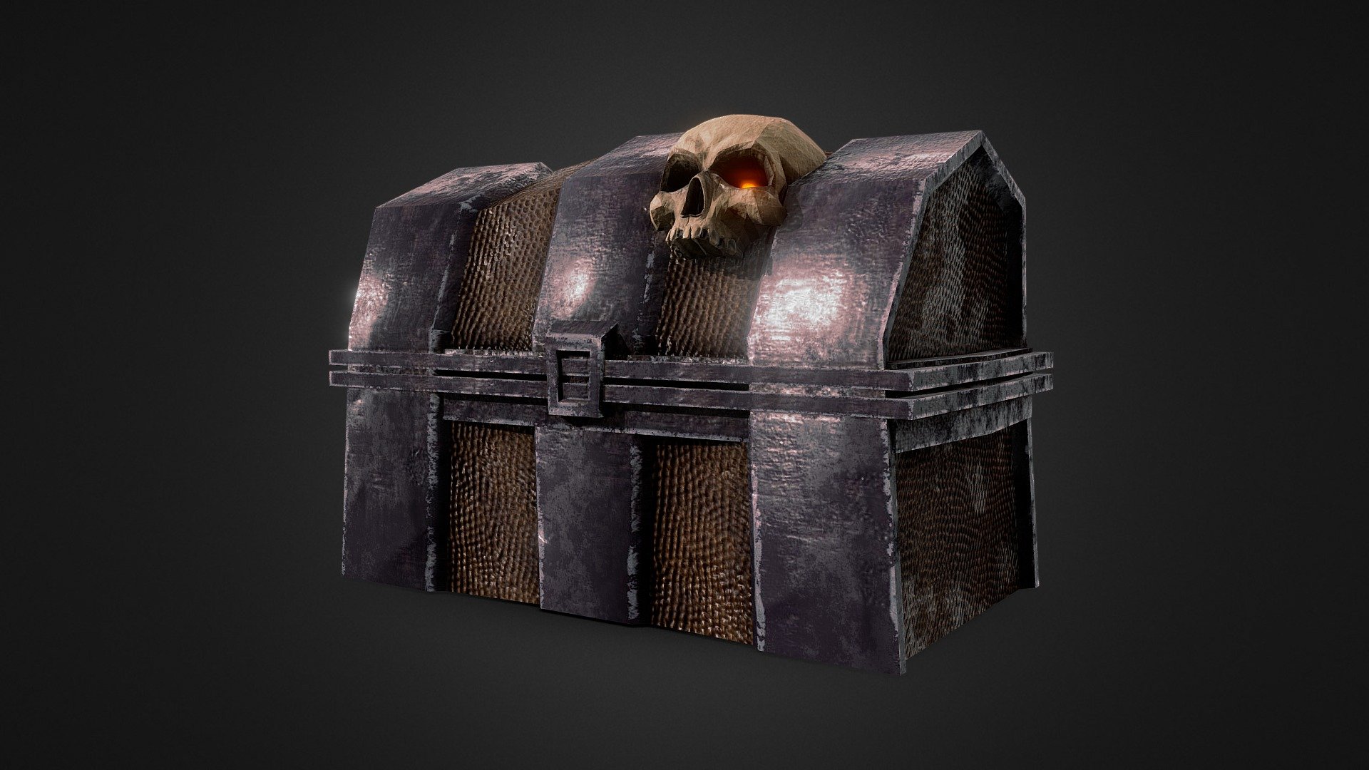 Skull Chest - Download Free 3D model by sucholudek [be5ed84] - Sketchfab