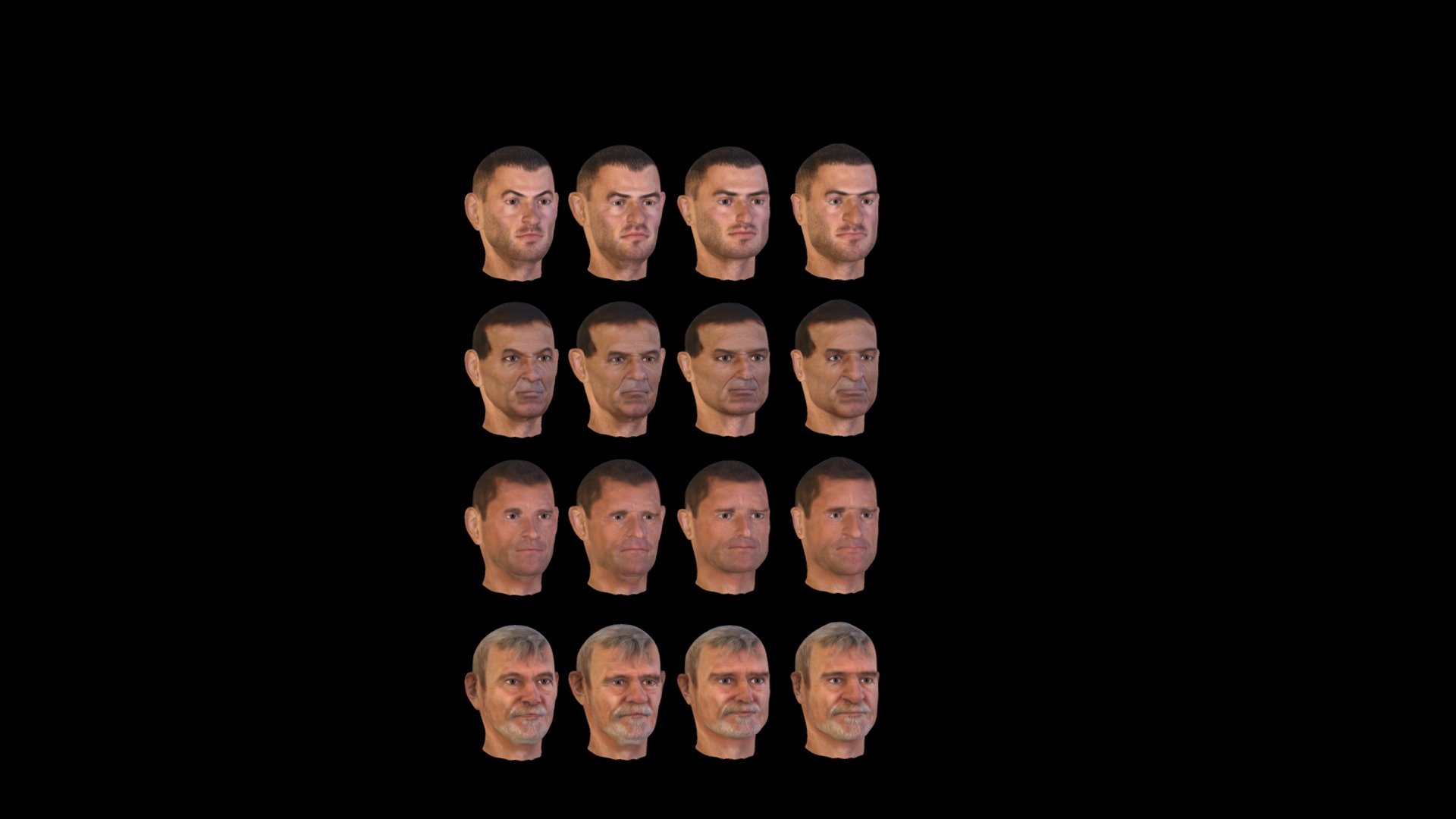 test Faces - 3D model by mahrcheen [be602b7] - Sketchfab