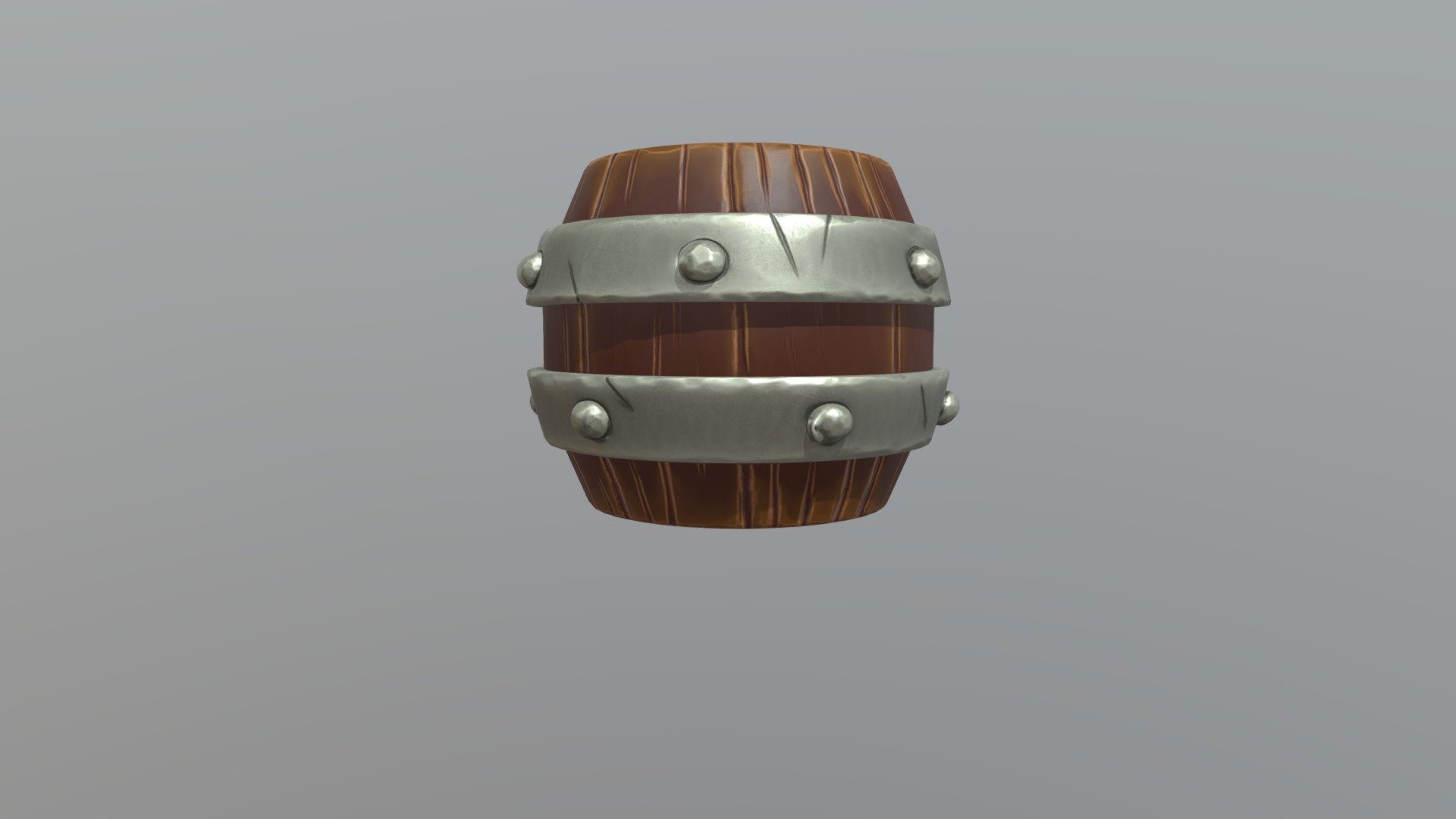 Stylized Barrel - Download Free 3D model by Hao Chun Chao (@chiun905062 ...
