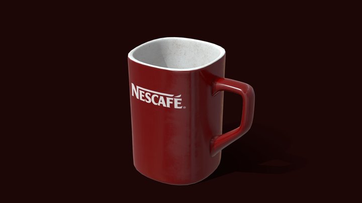 Nescafe-cup 3D models - Sketchfab