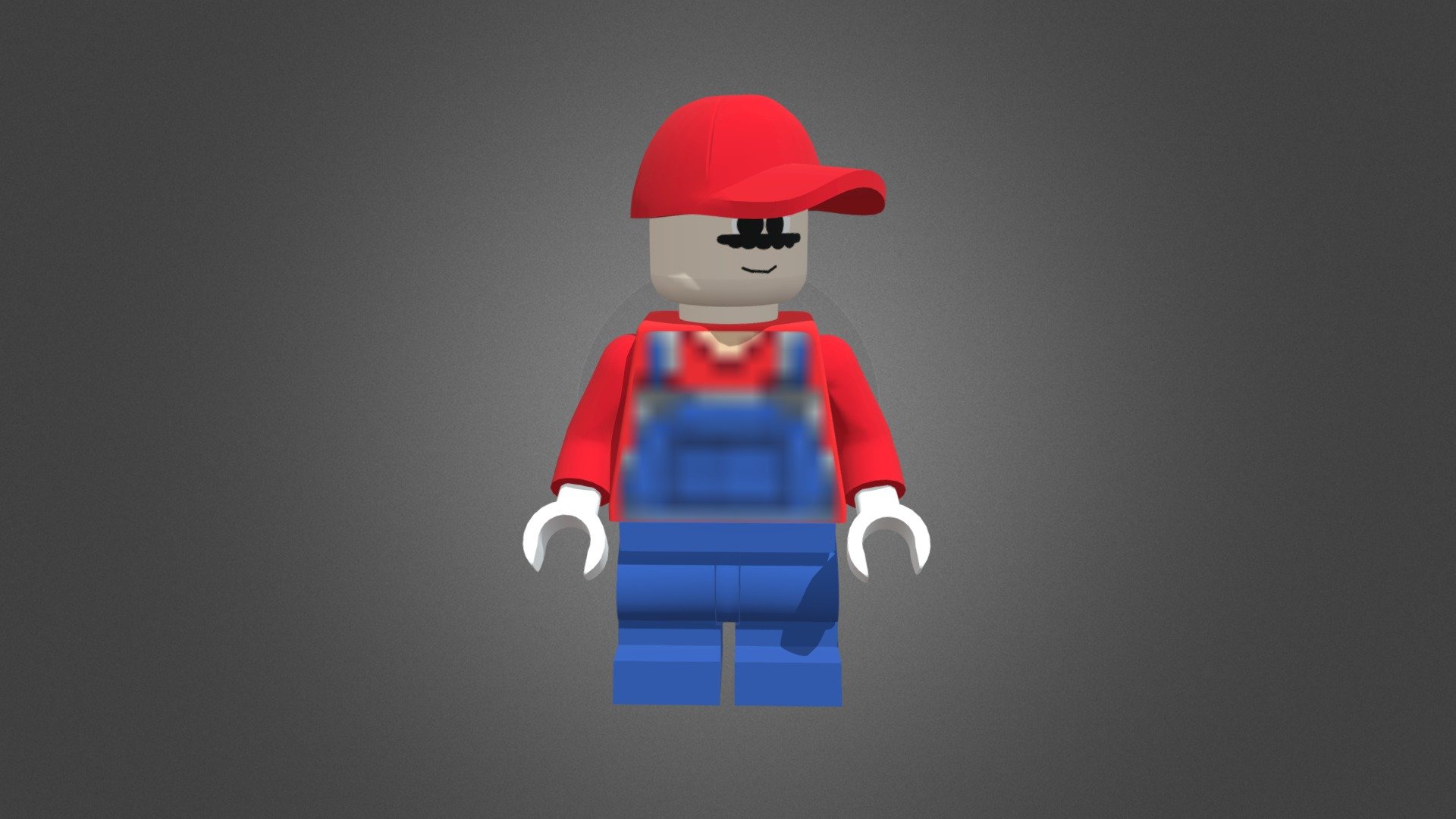 Lego Mario minifigure. - Download Free 3D model by Dr. Heinz ...