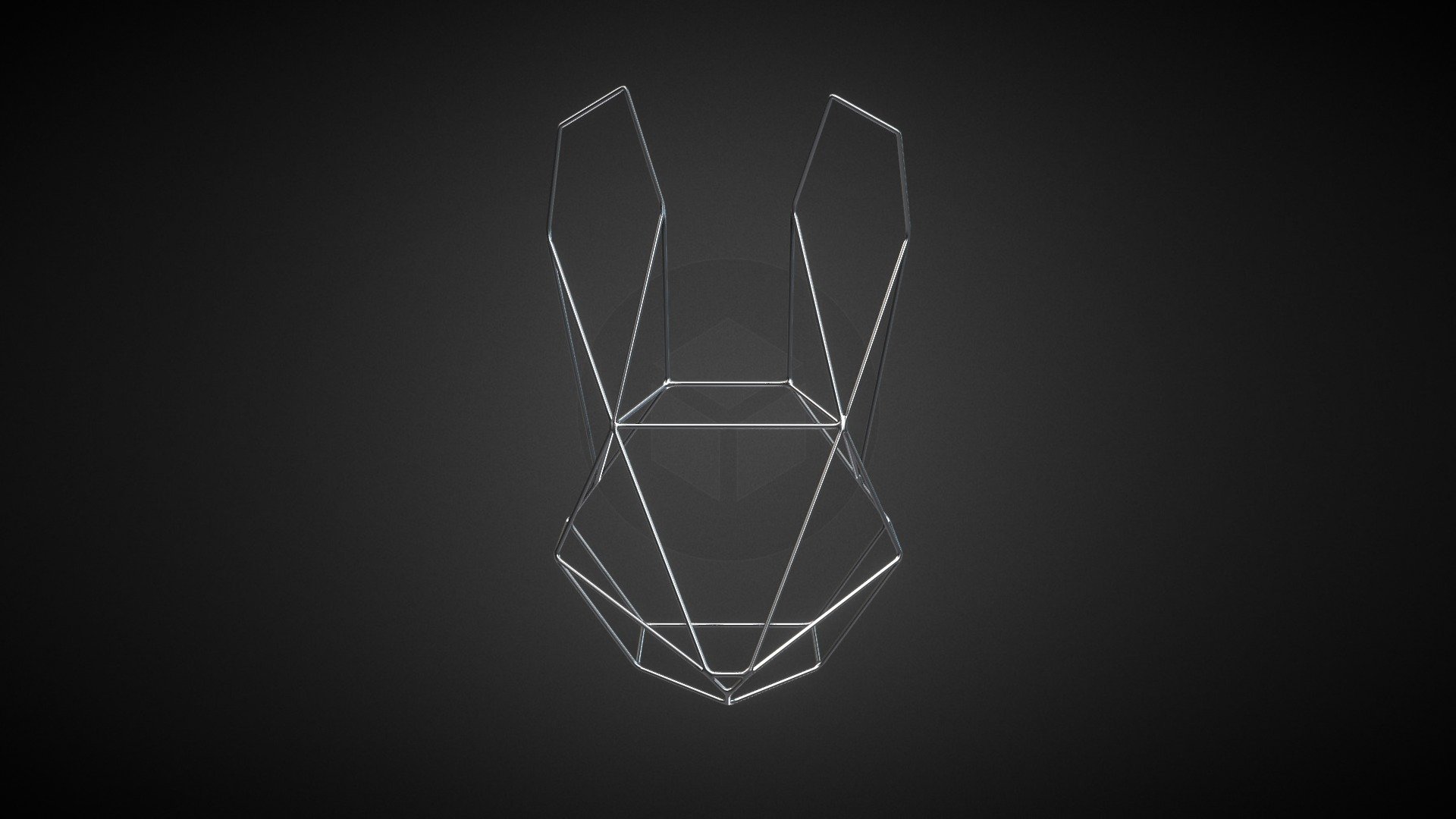 Bunny head lowpoly - 3D model by axochapo (@thomas.chevoleau) [be637bd ...