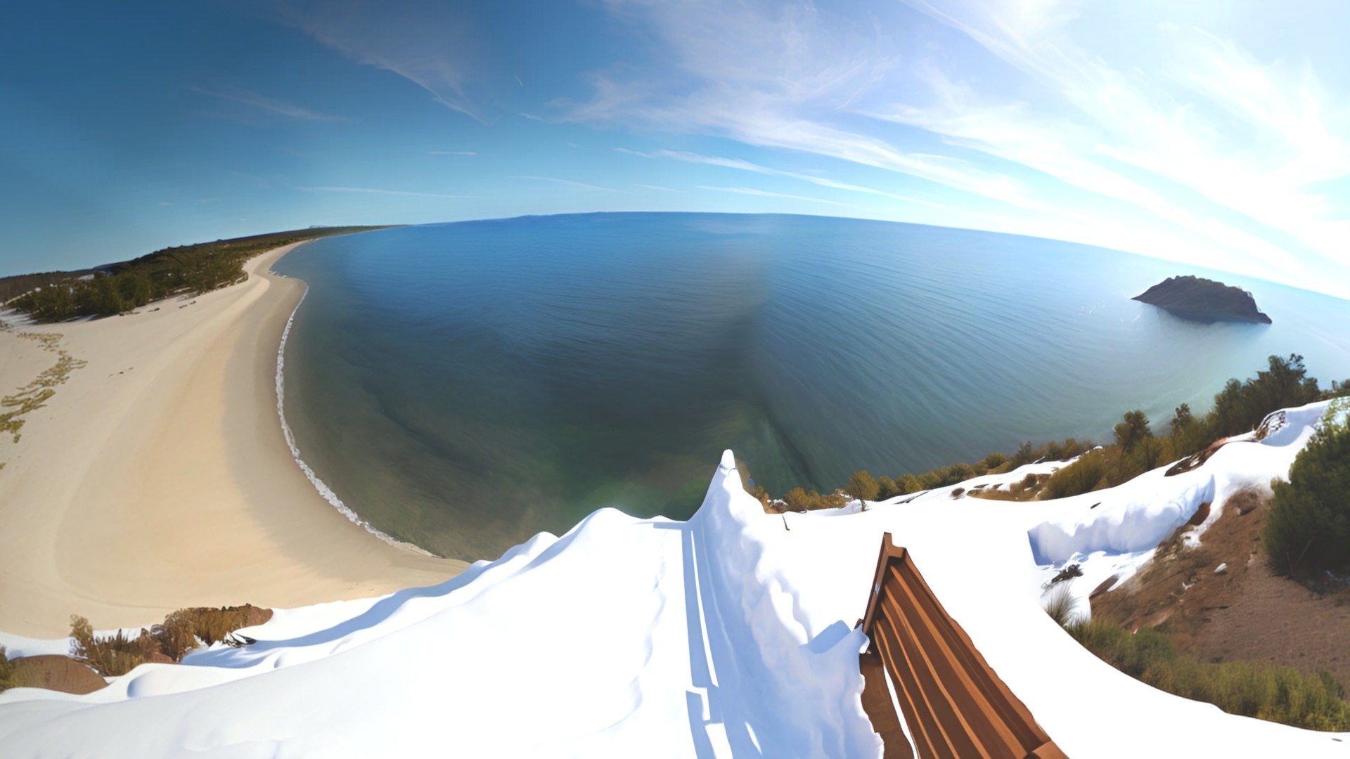 Free HDRi Background Advanced style beach - 3D model by bakmosta3 ...