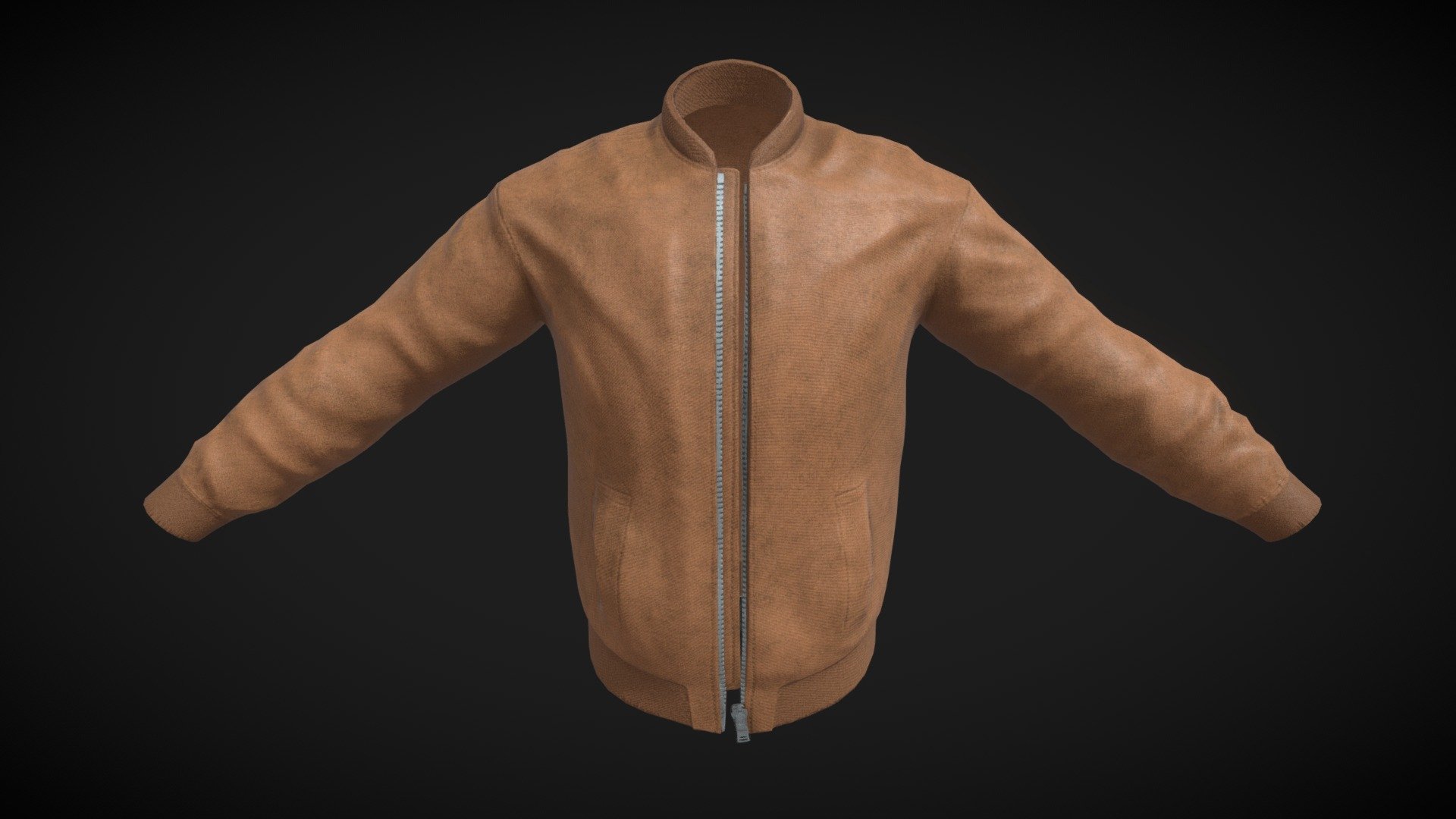 Bomber Jacket - 3D model by williamisaza [be63f3d] - Sketchfab