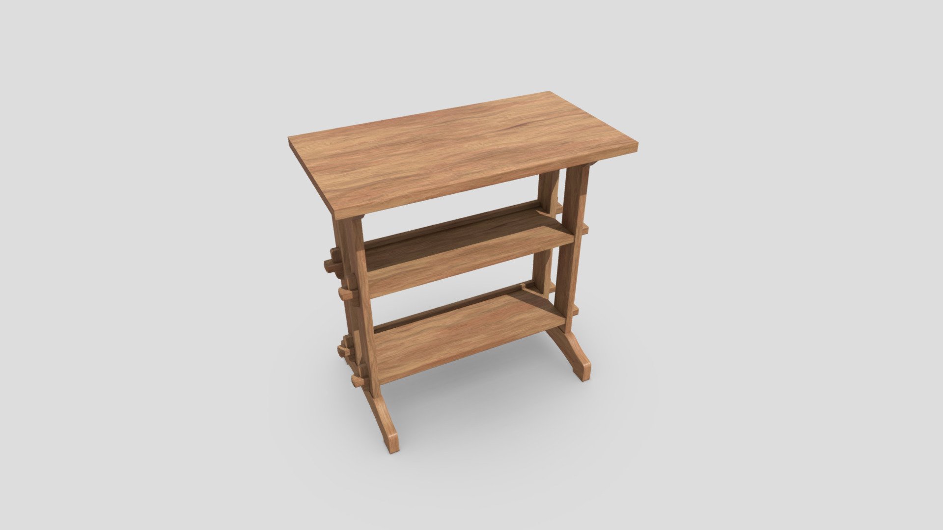 CC0 - Shelf - Download Free 3D model by plaggy [be65a23] - Sketchfab