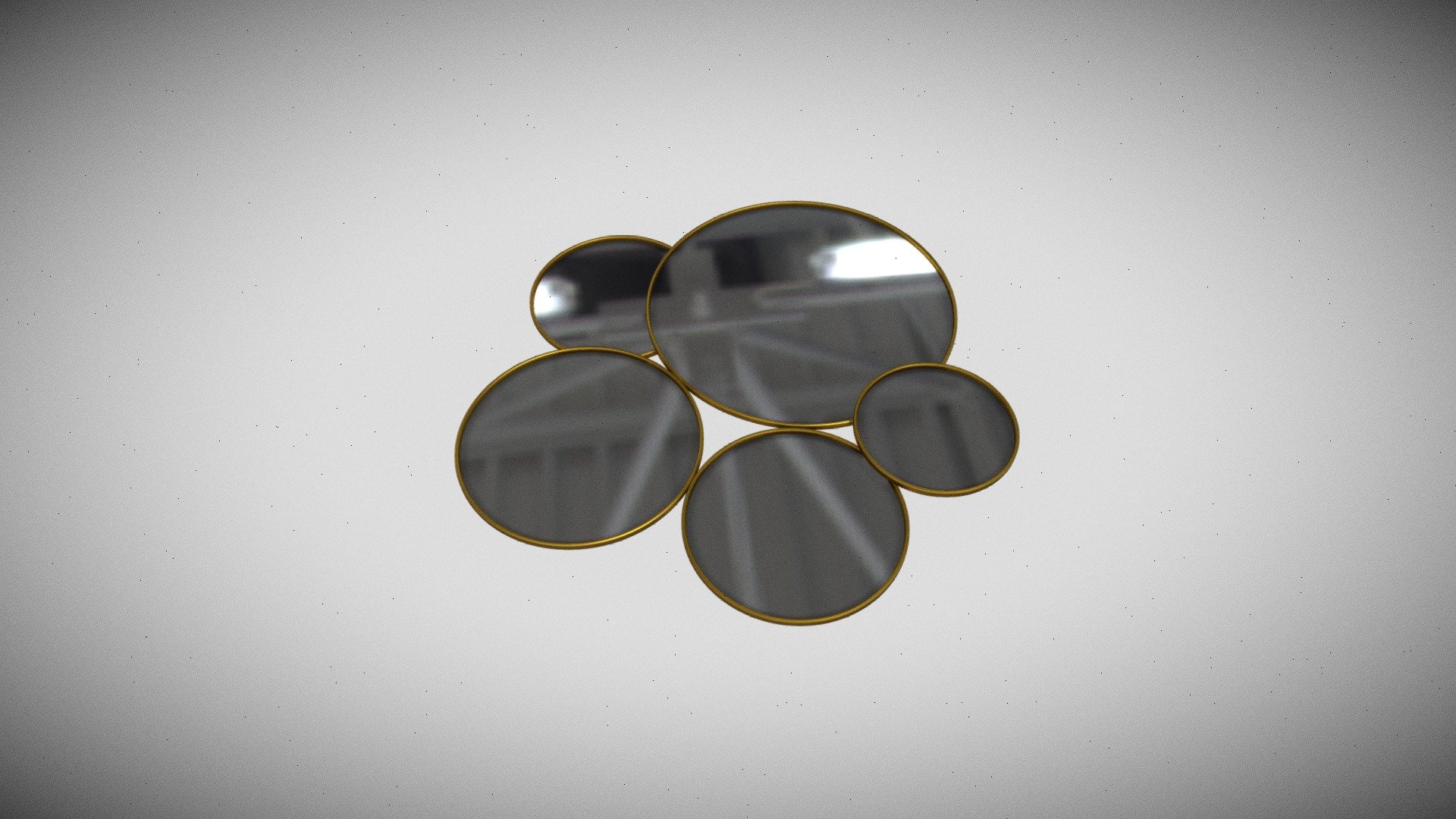 Athezza - Miroir Bulles - Download Free 3D model by Pyramidas [be67c57] - Sketchfab
