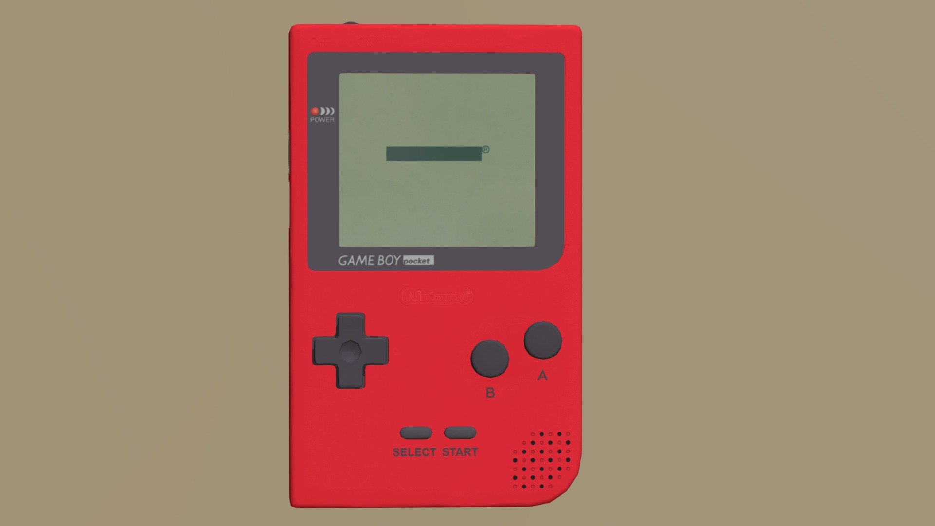 Gameboy Pocket - 3D model by Brendan (@BrendanJavier) [be69fb3] - Sketchfab