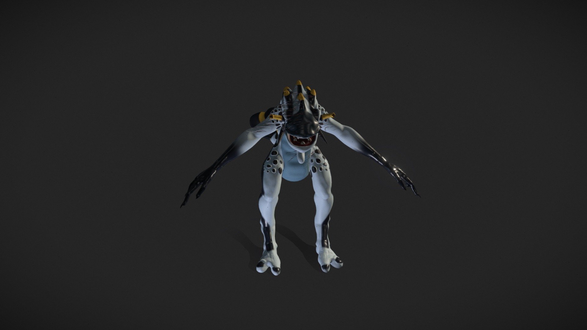 Swamp Monster - Final Exam 2022-2023 - 3D model by HubertVanLier ...