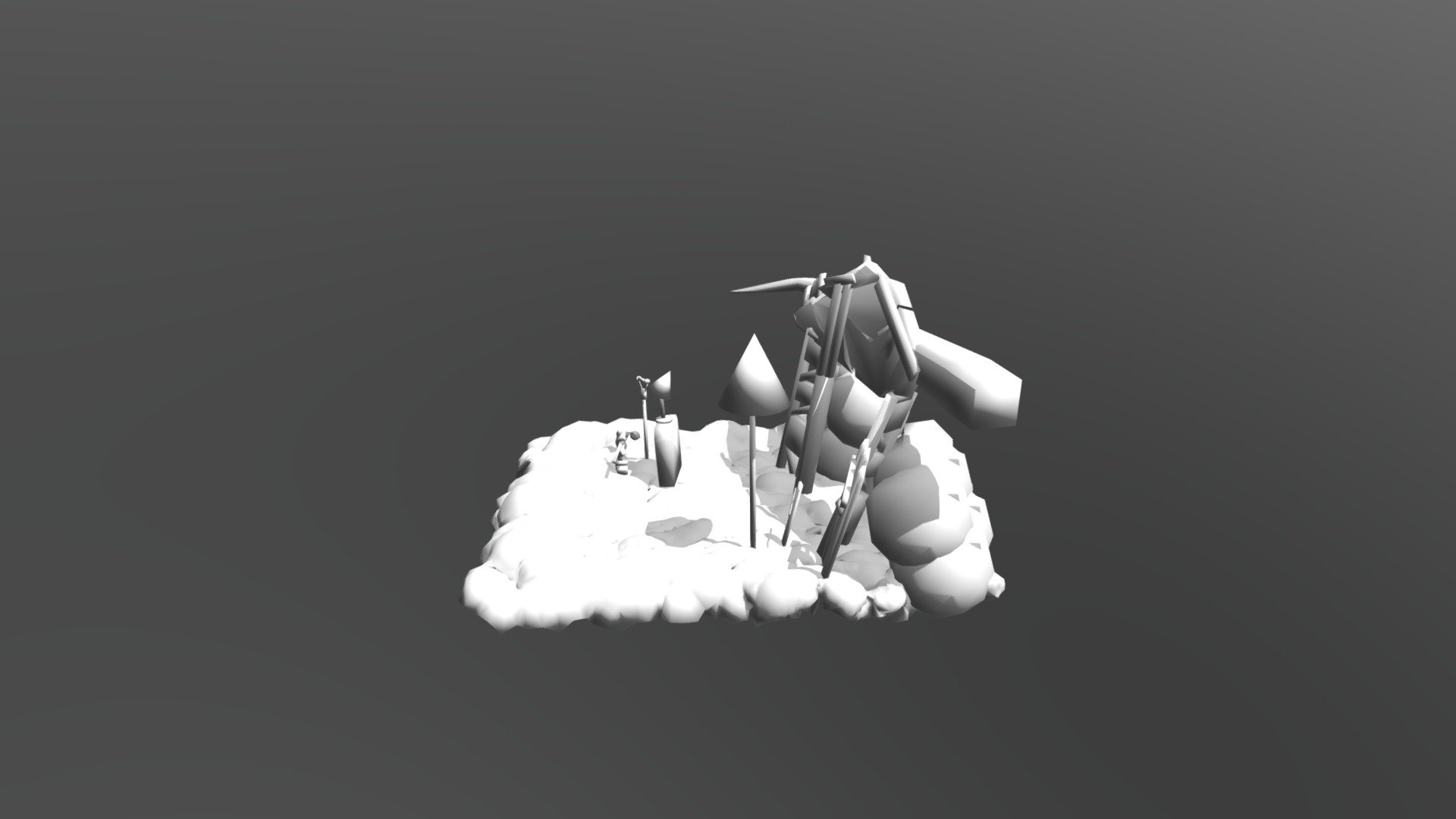 Beginner Necropolis - 3D model by Reddymi [be6a3e5] - Sketchfab