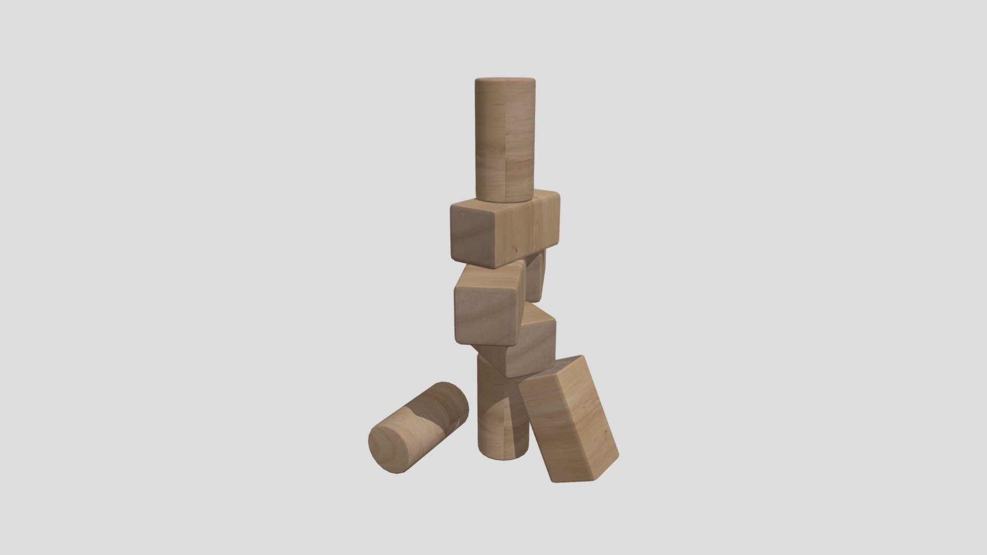 block stack - Download Free 3D model by el_oreoman [be6b2d9] - Sketchfab