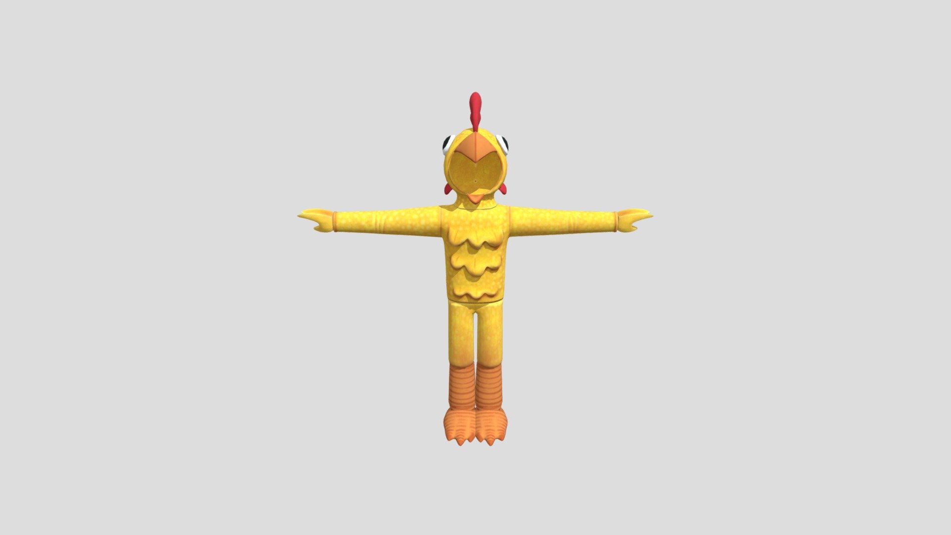 Project Playtime | Chicken Outfit - Download Free 3D model by Xoffly ...