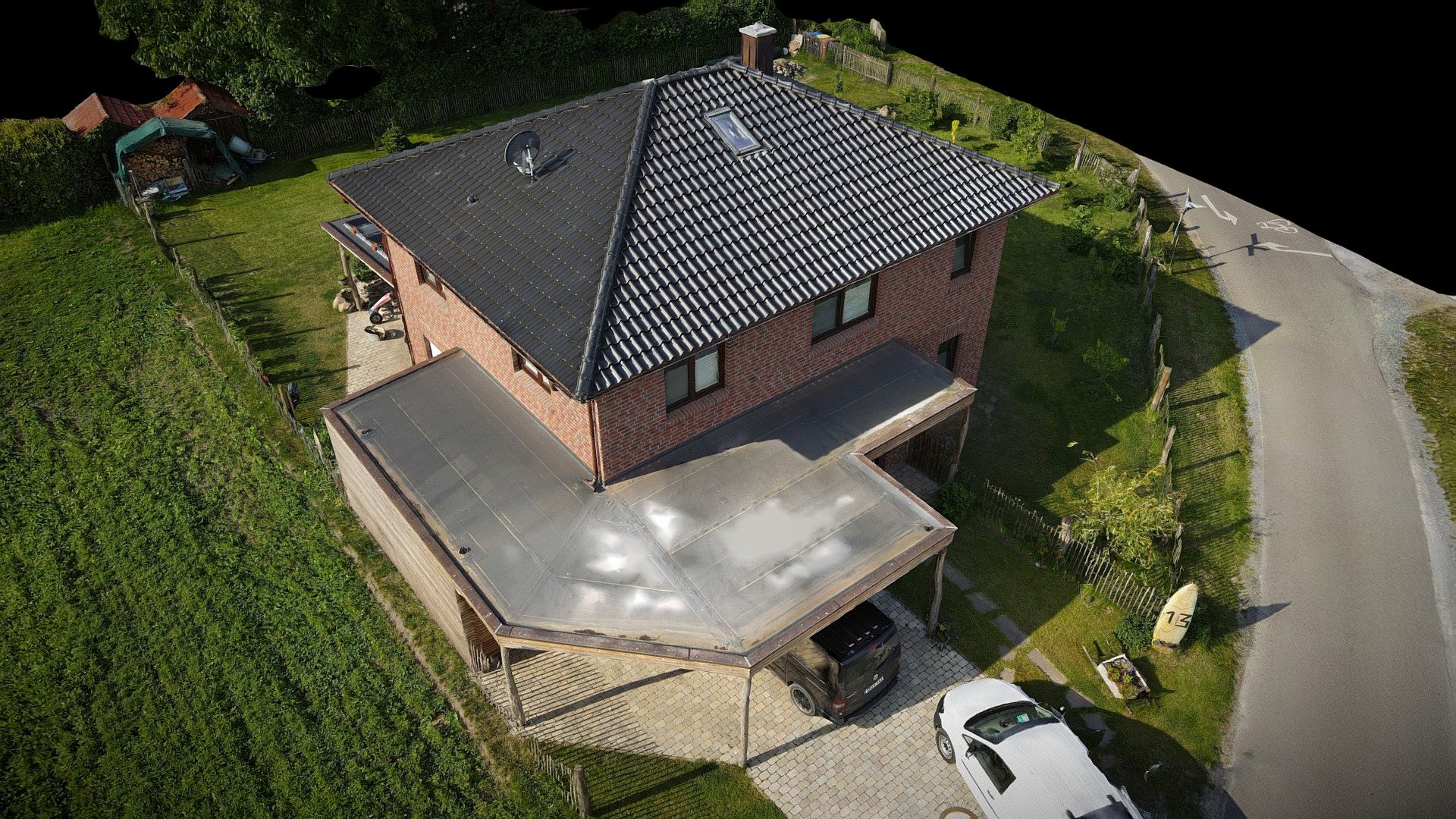 Residential Building 3D Model (Photogrammetry) - 3D model by Burki ...