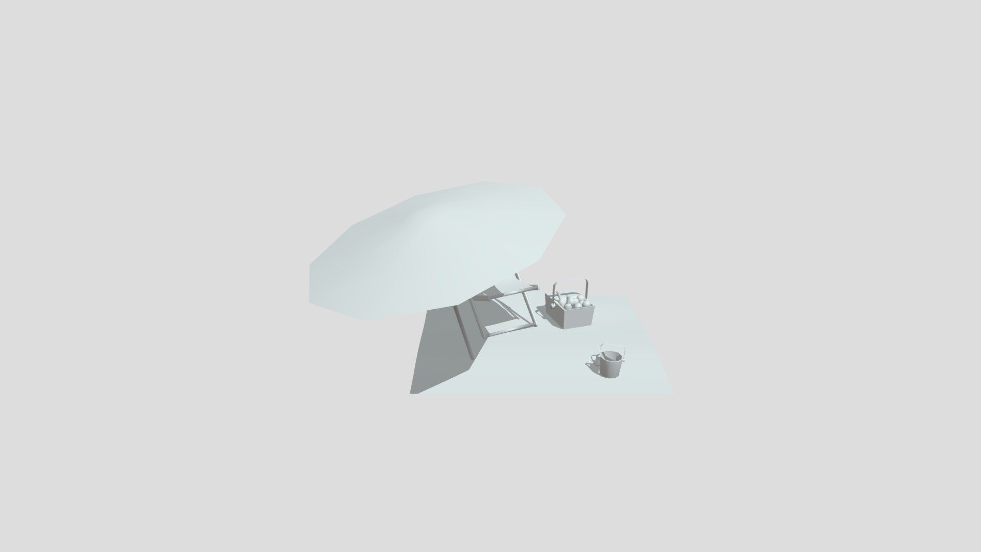 Beach Scene - 3D model by tsambatti [be6e1e5] - Sketchfab