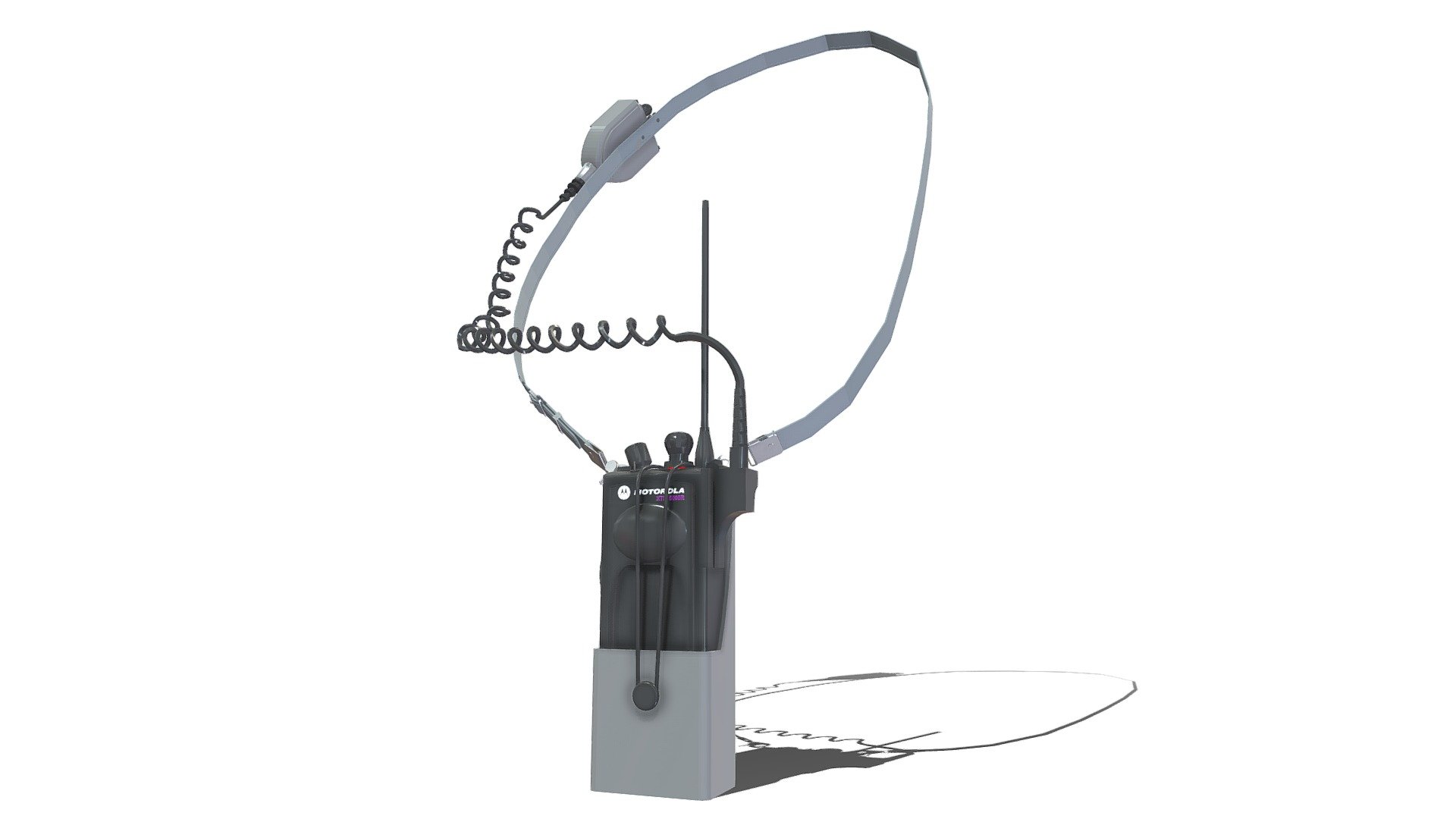 Police / Cop Walkie Talkie / Radio - Buy Royalty Free 3D model by ...