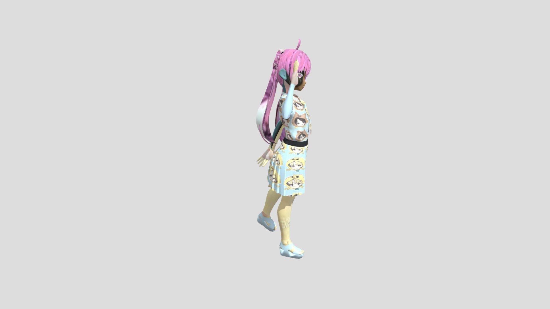 Anime girl - Download Free 3D model by hanjisung (@hanjisung42698 ...