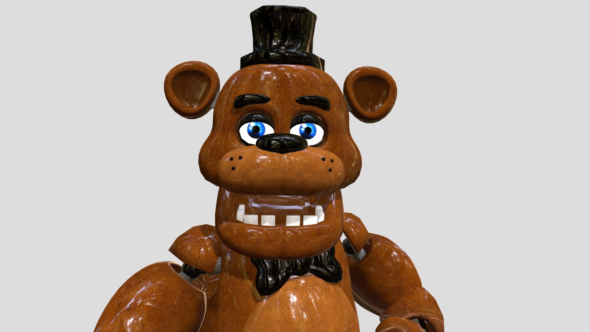 Freddy Fazbear FNAF1 (Glossed) - Download Free 3D model by FNAF MAN ...