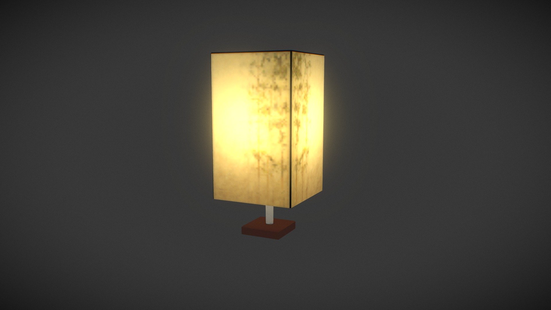 Day07: Minimalist Table Lamp - Download Free 3D model by ...