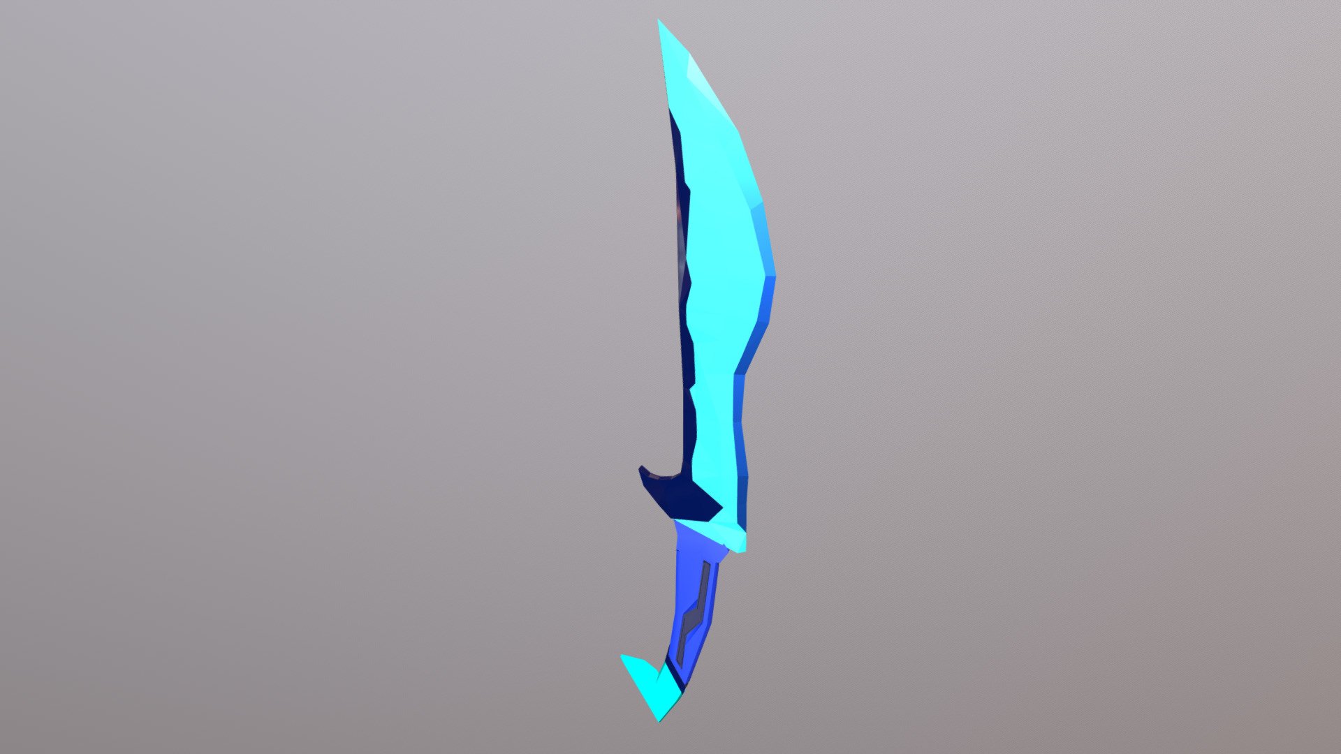 Silver-Spine Sword - 3D model by EpicExion [be7149c] - Sketchfab