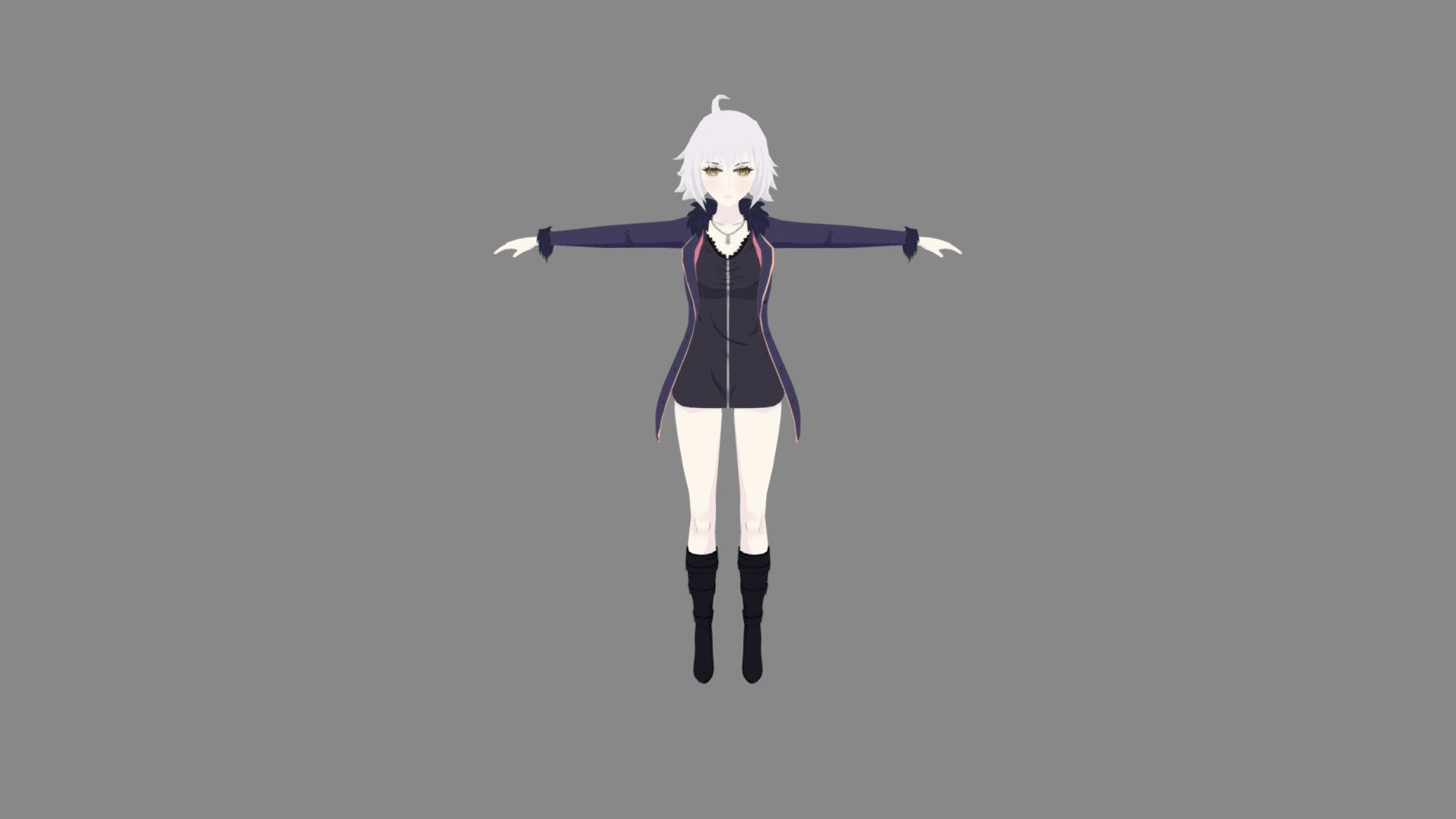 Jeanne d'Arc (Alter) - 3D model by Jérémy MUGUET (@norimeiji) [be7251e ...