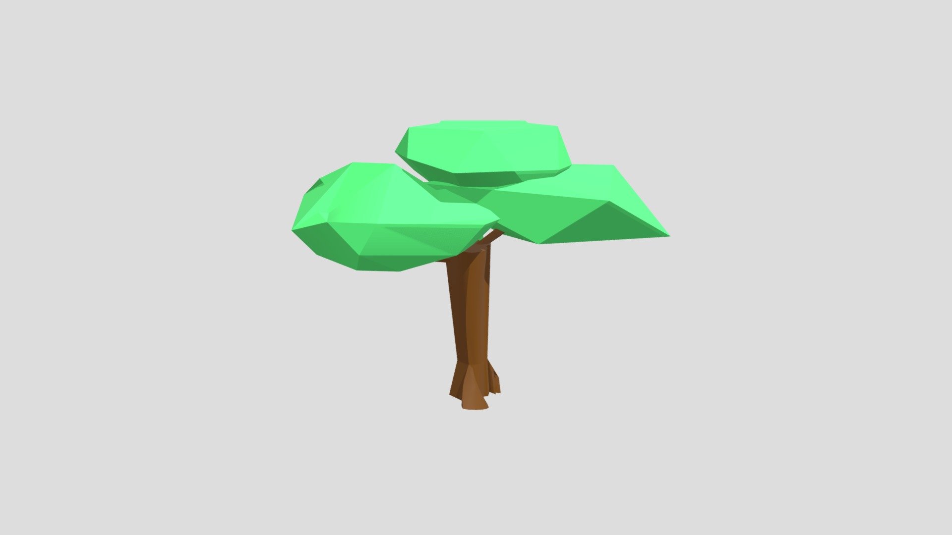 arbre low poly - 3D model by Ltipy005 [be72572] - Sketchfab