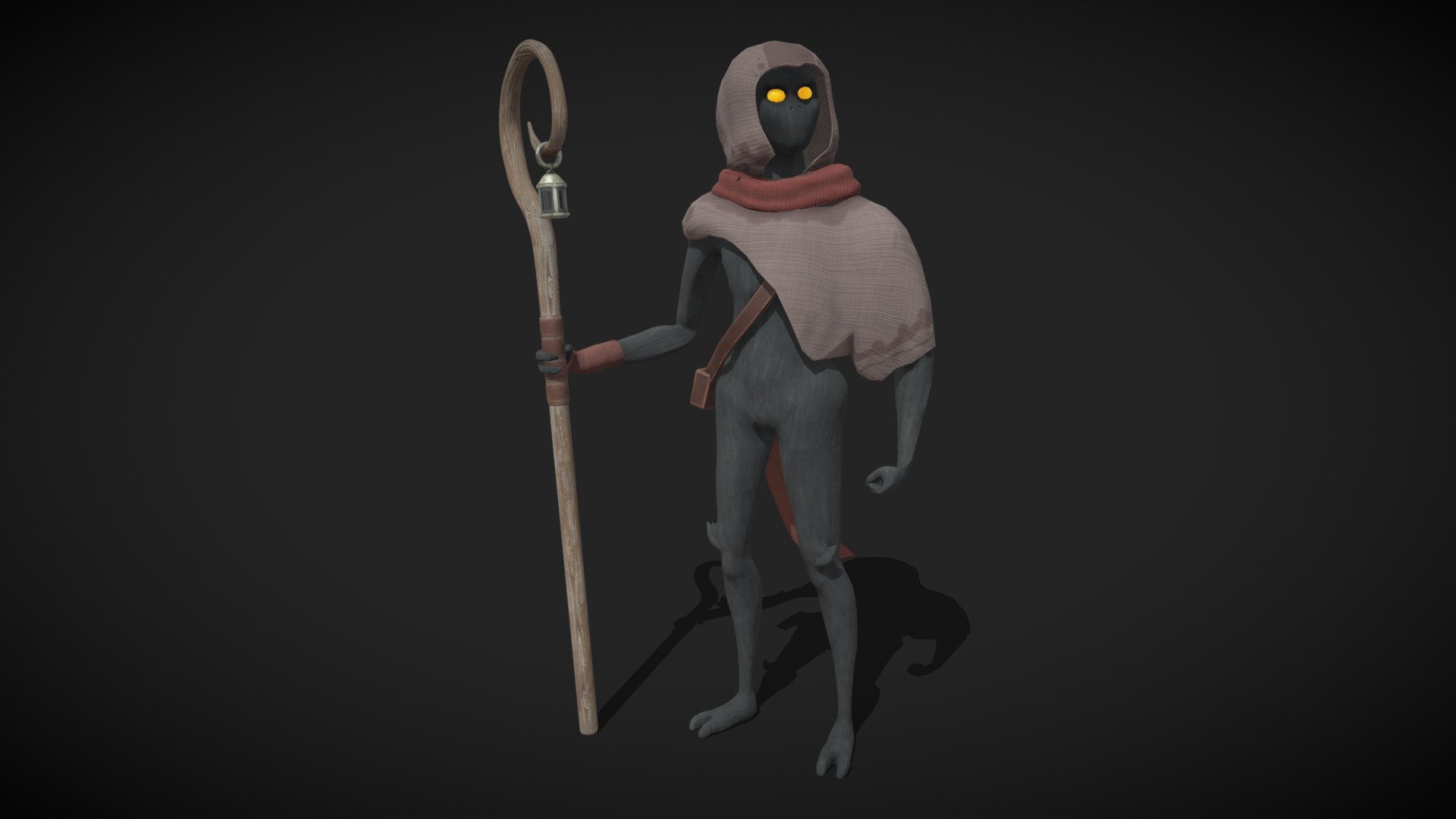 Posed Character | Character Dev - Download Free 3D model by LoganPomper ...