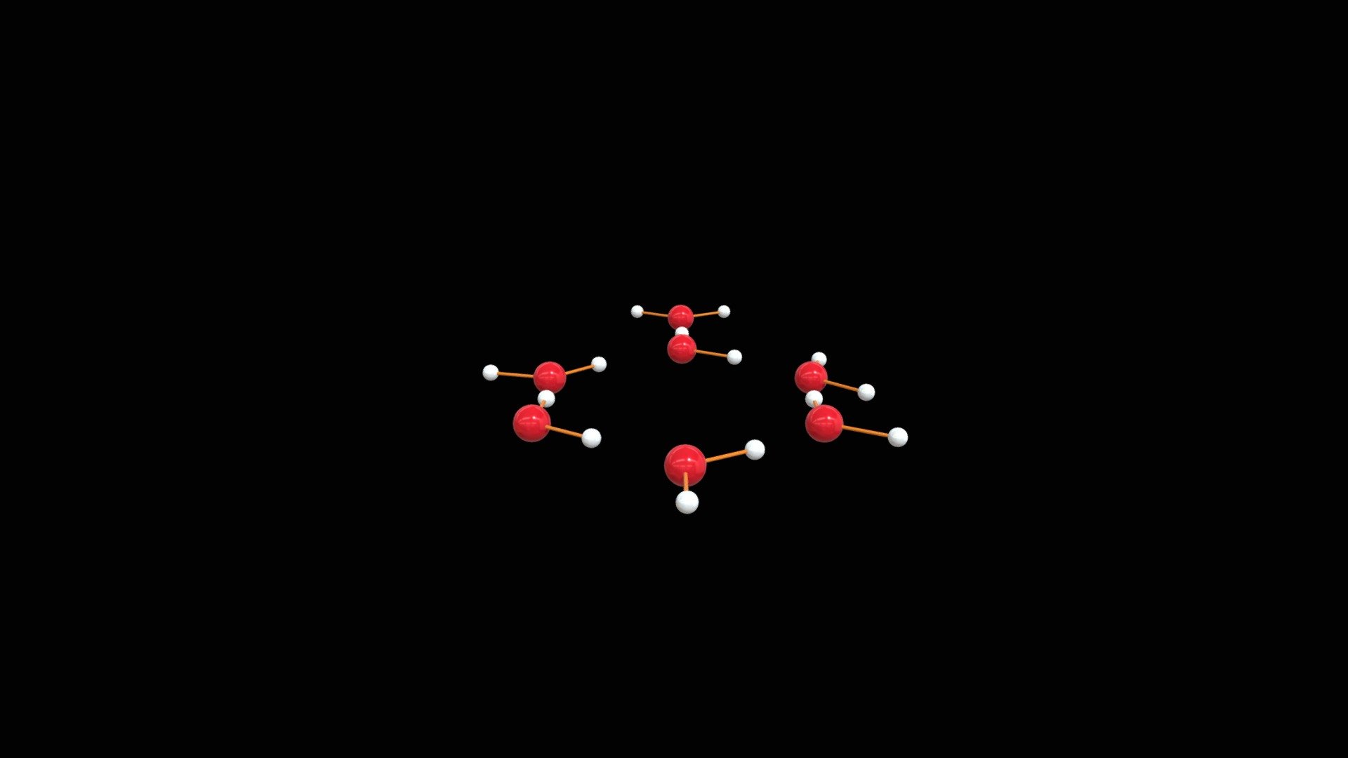 Ice - Water molecules - Download Free 3D model by EfrenR [be7495b ...