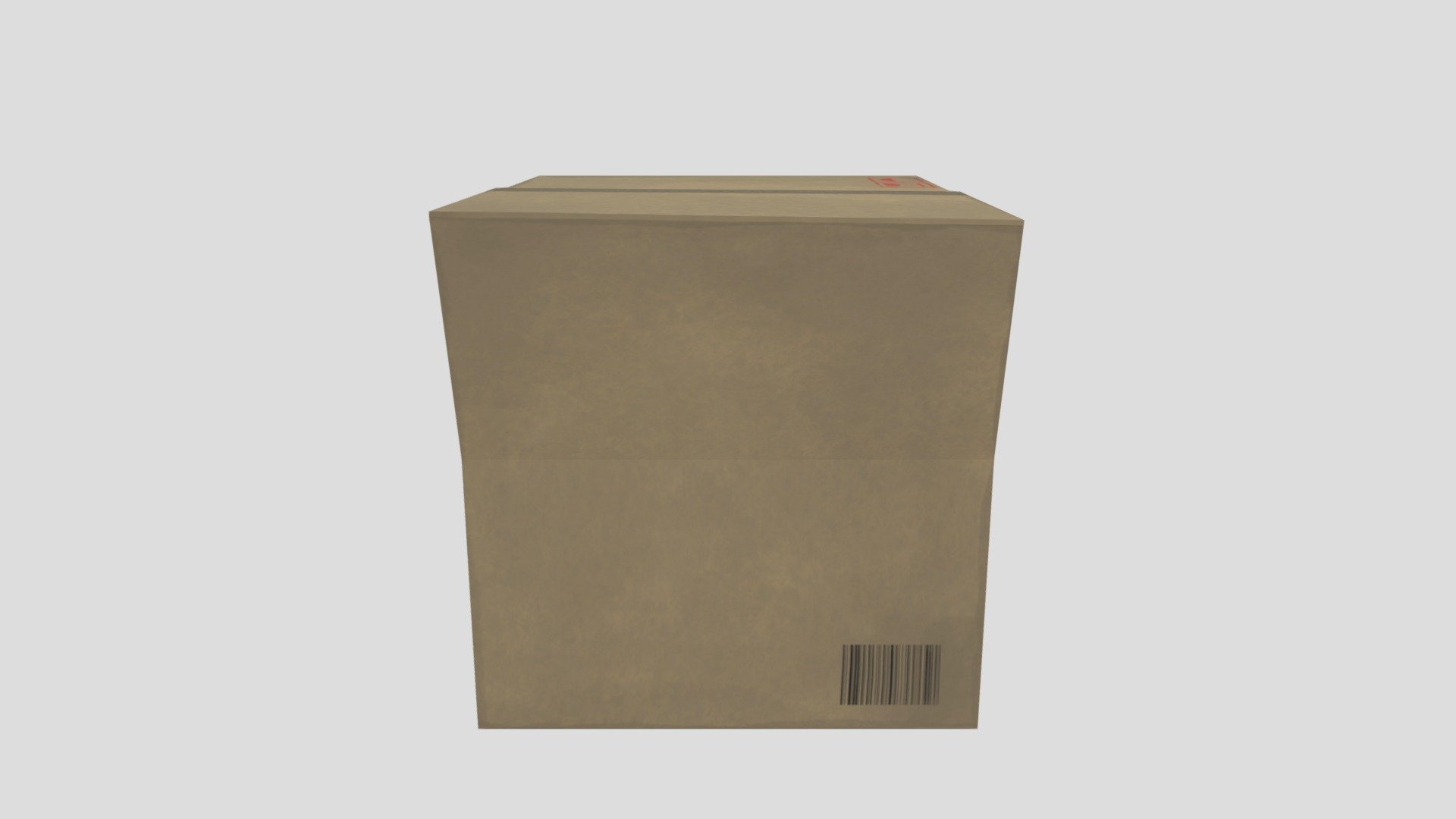 Cardboard Box (No Copyright, Free For All Use) - Download Free 3D model ...