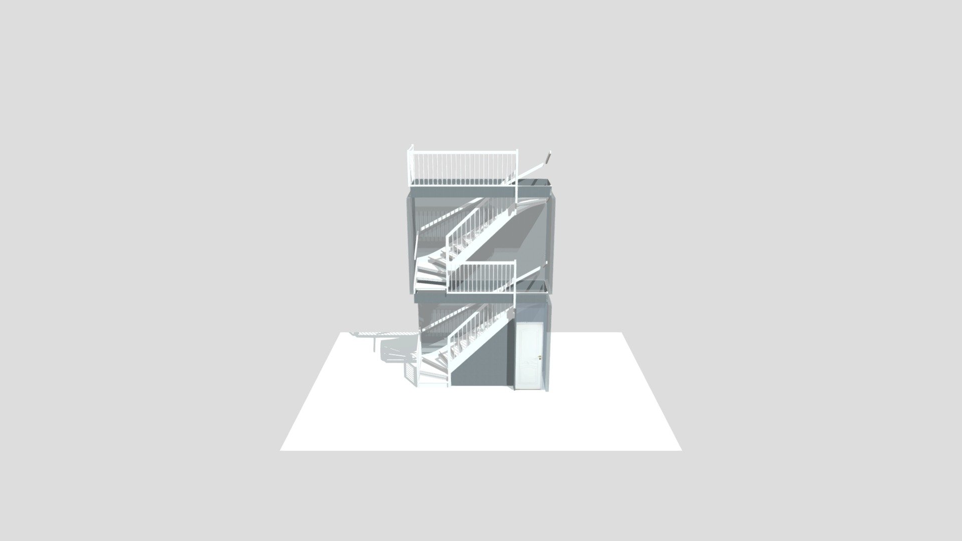 1-1 - 3D model by Tydal Trappefabrikk AS (@tydaltrappefabrikk) [be7601c ...