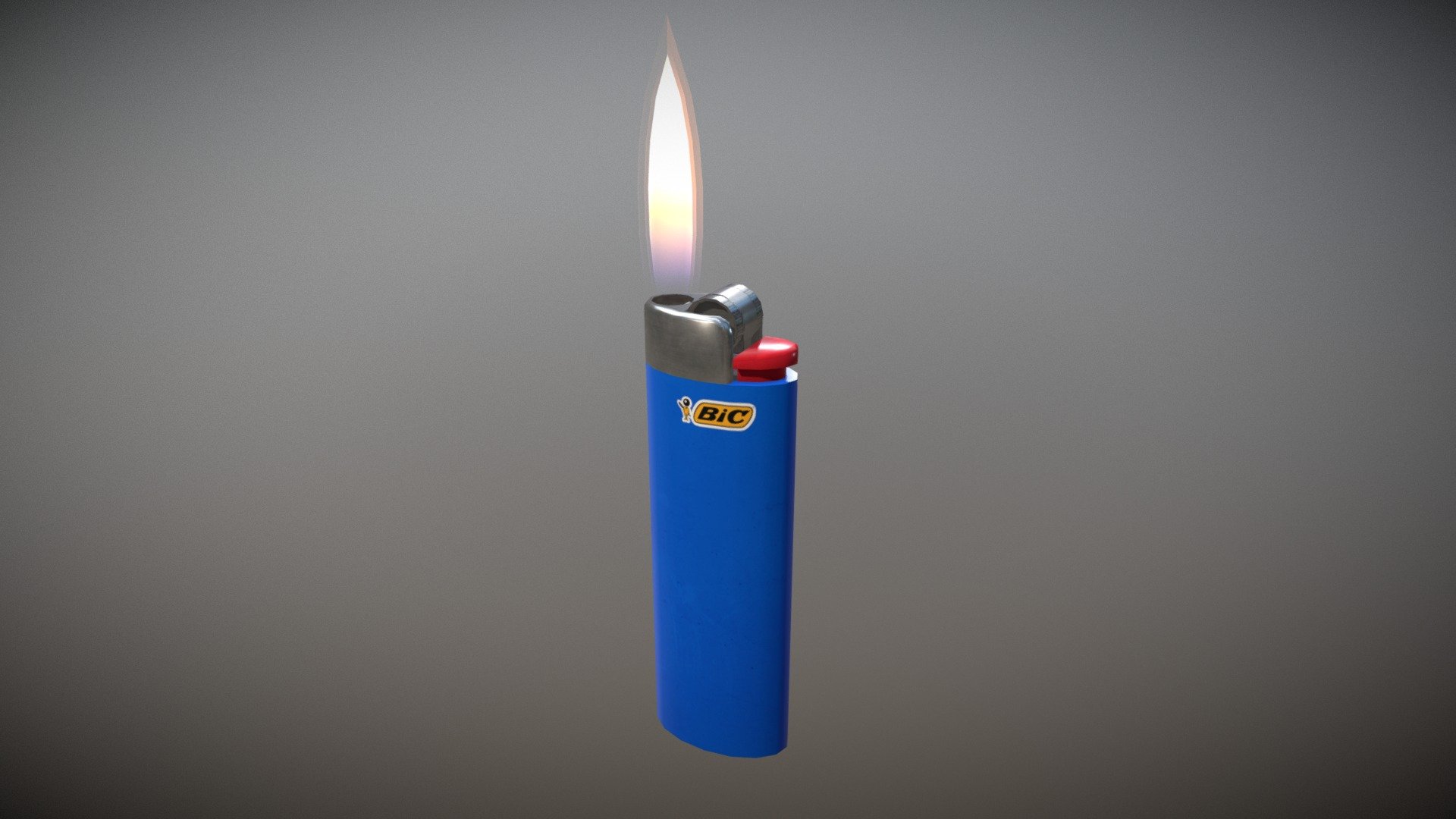 Bic Lighter - 3D model by mitchell_read [be76f5c] - Sketchfab