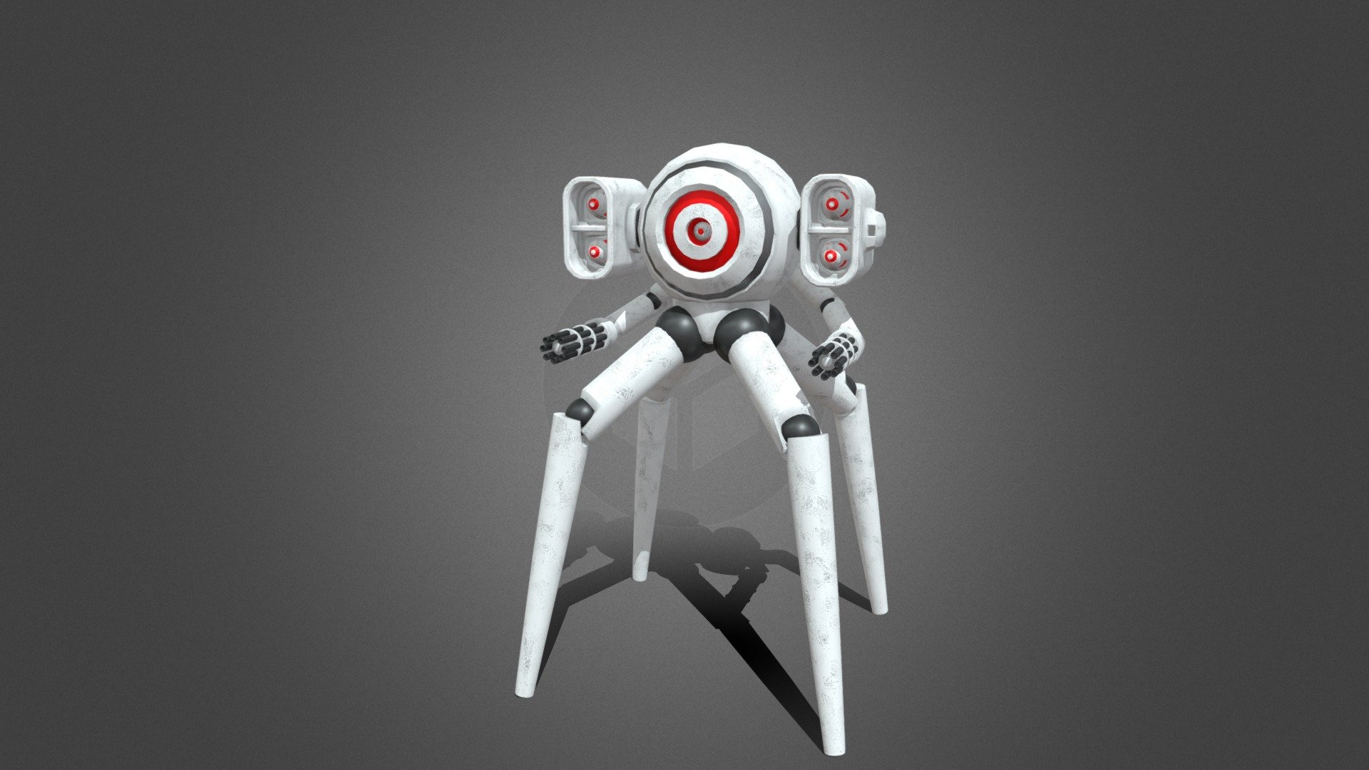 Weaponized Spider Bot - Download Free 3D model by DJHaski [be7897d ...