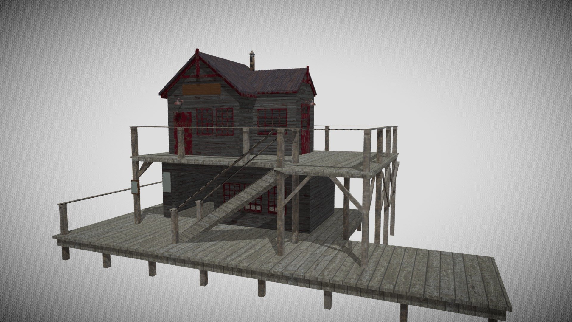 Building - Download Free 3D model by A9908244 [be79dd1] - Sketchfab