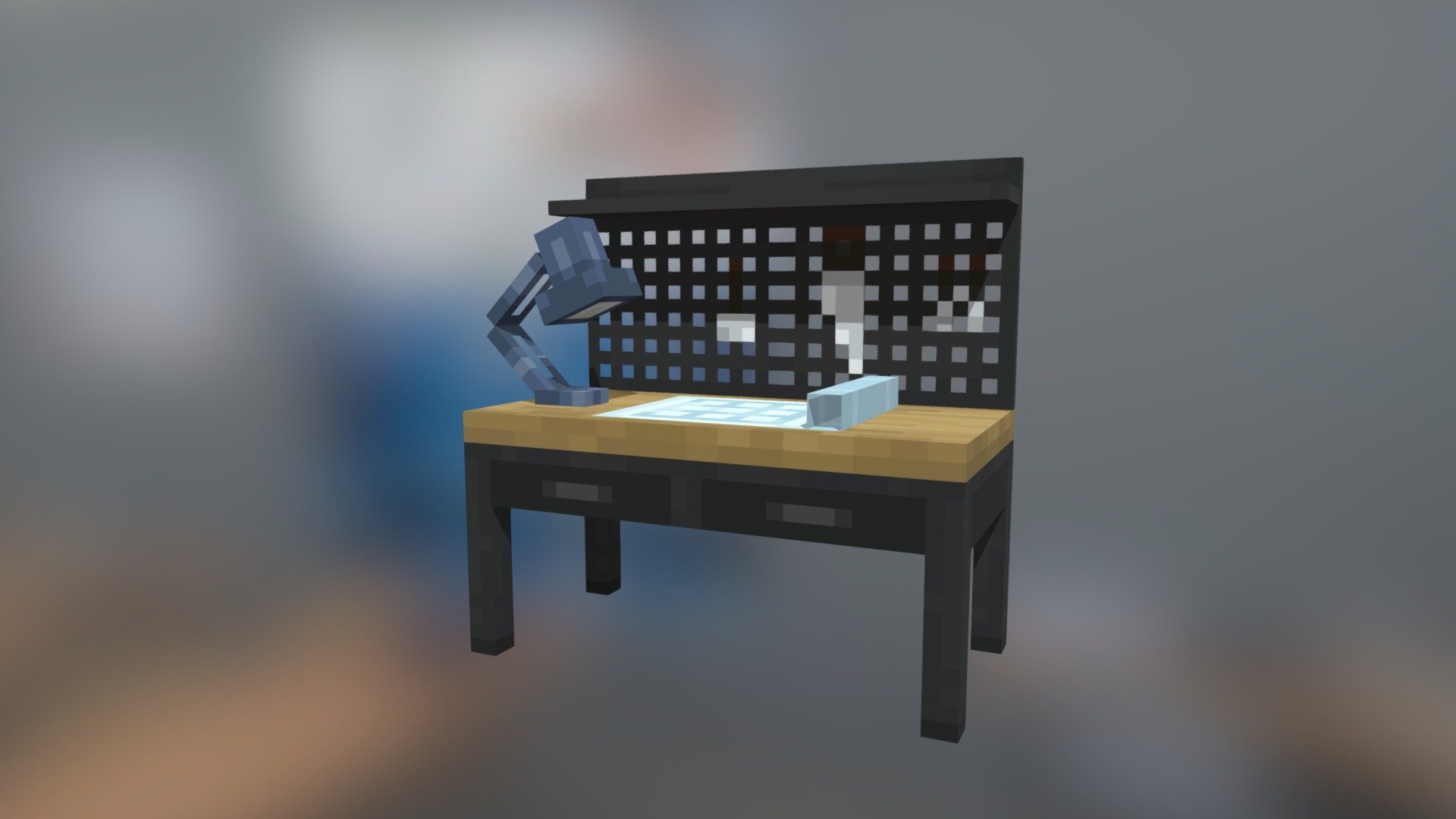 Advanced work table - 3D model by an9el [be7b121] - Sketchfab