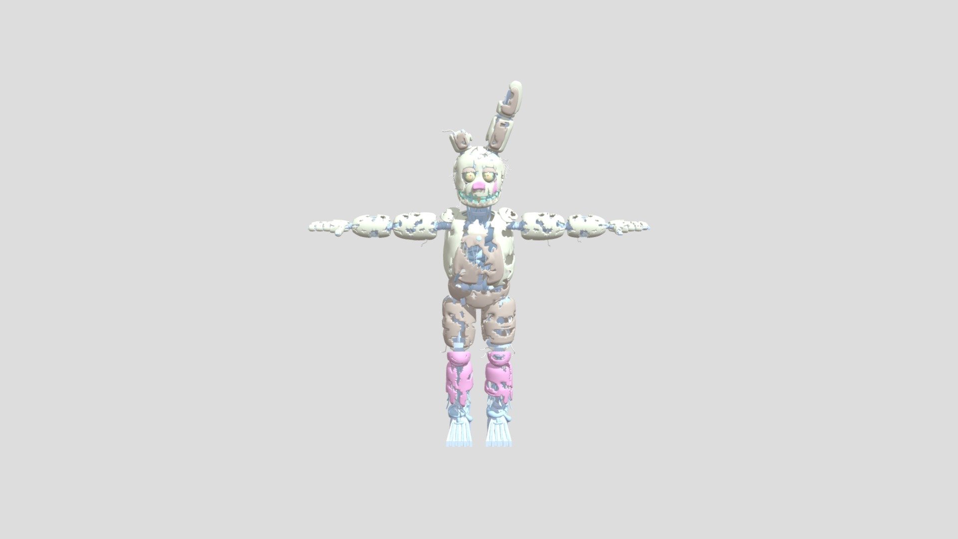 SpringTrap - 3D model by psajyans;l8k 67 (@psajyans) [be7da9d] - Sketchfab