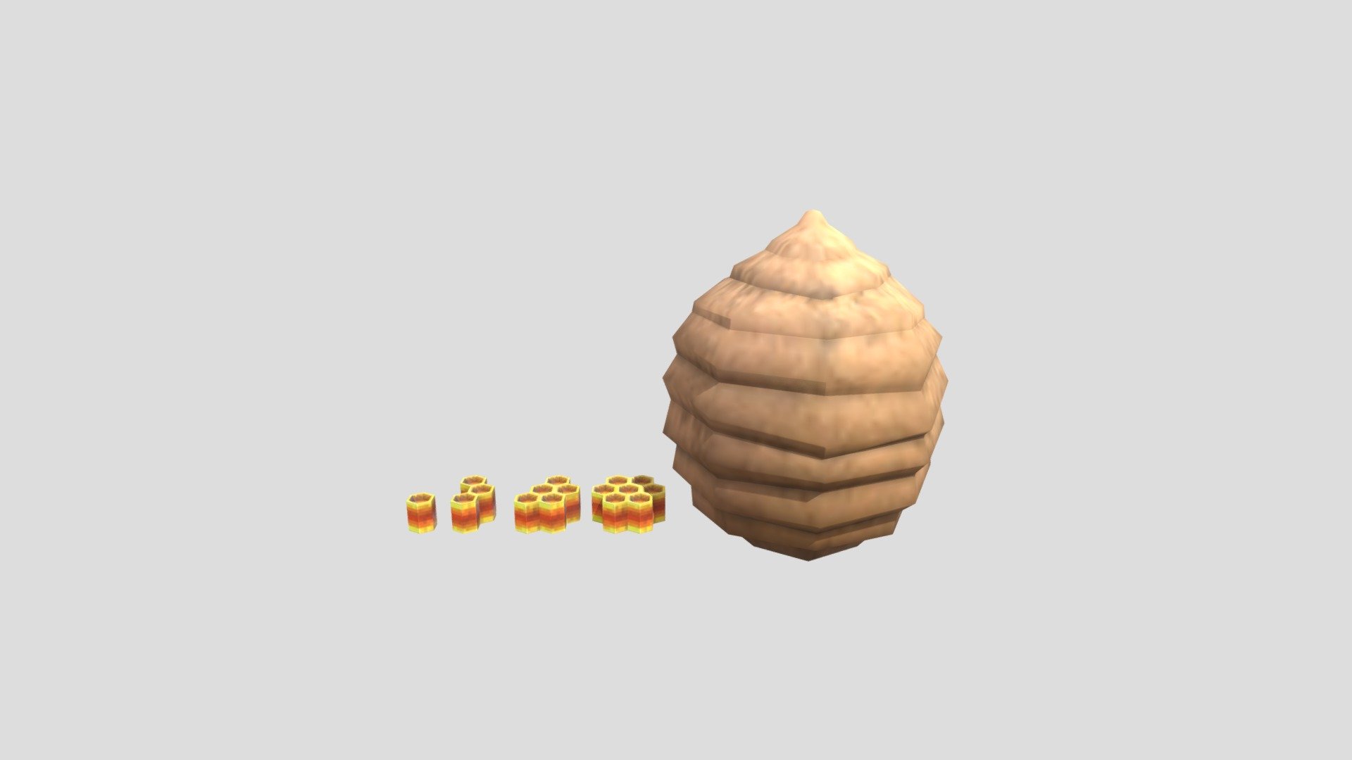 Beehive - 3D model by siddid1 [be7e0f8] - Sketchfab