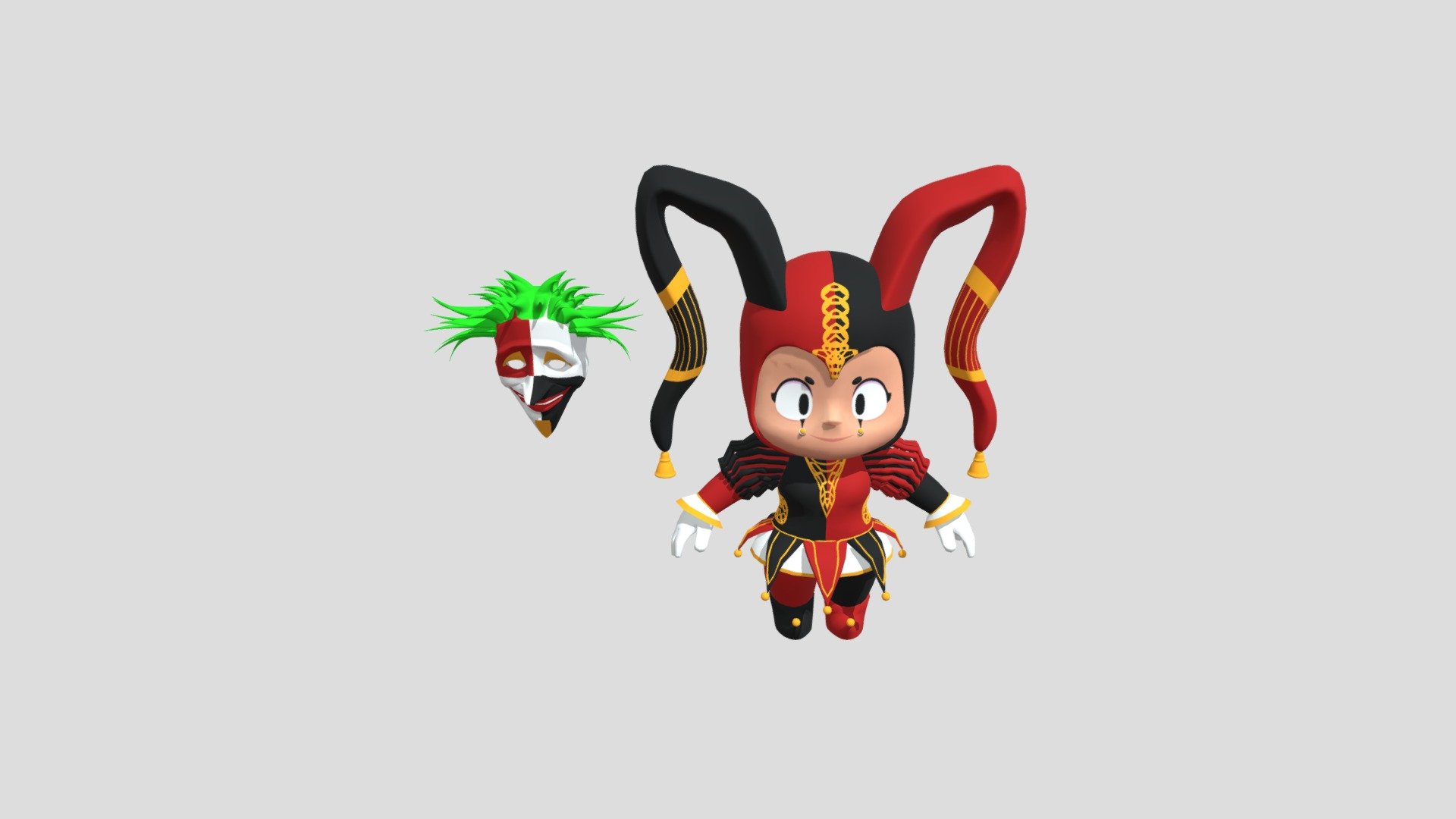 bea_arlekin - 3D model by duat1235 [be7fa64] - Sketchfab