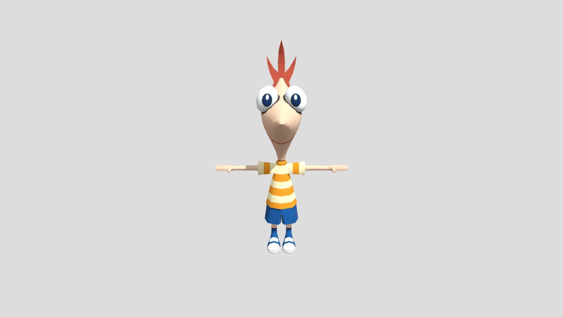 Phineas Rig Mixamo (Phineas and Ferb) - Download Free 3D model by ...