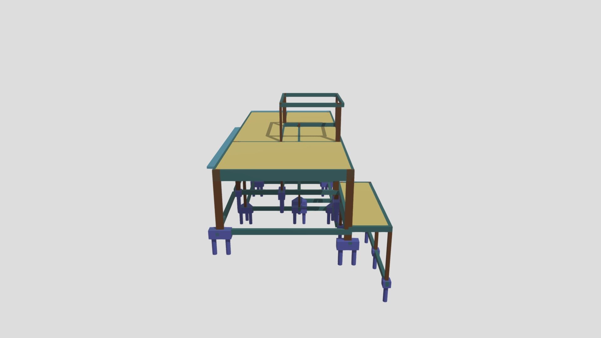 3D Residência LC - Ribeirânia - Download Free 3D model by Daniel ...