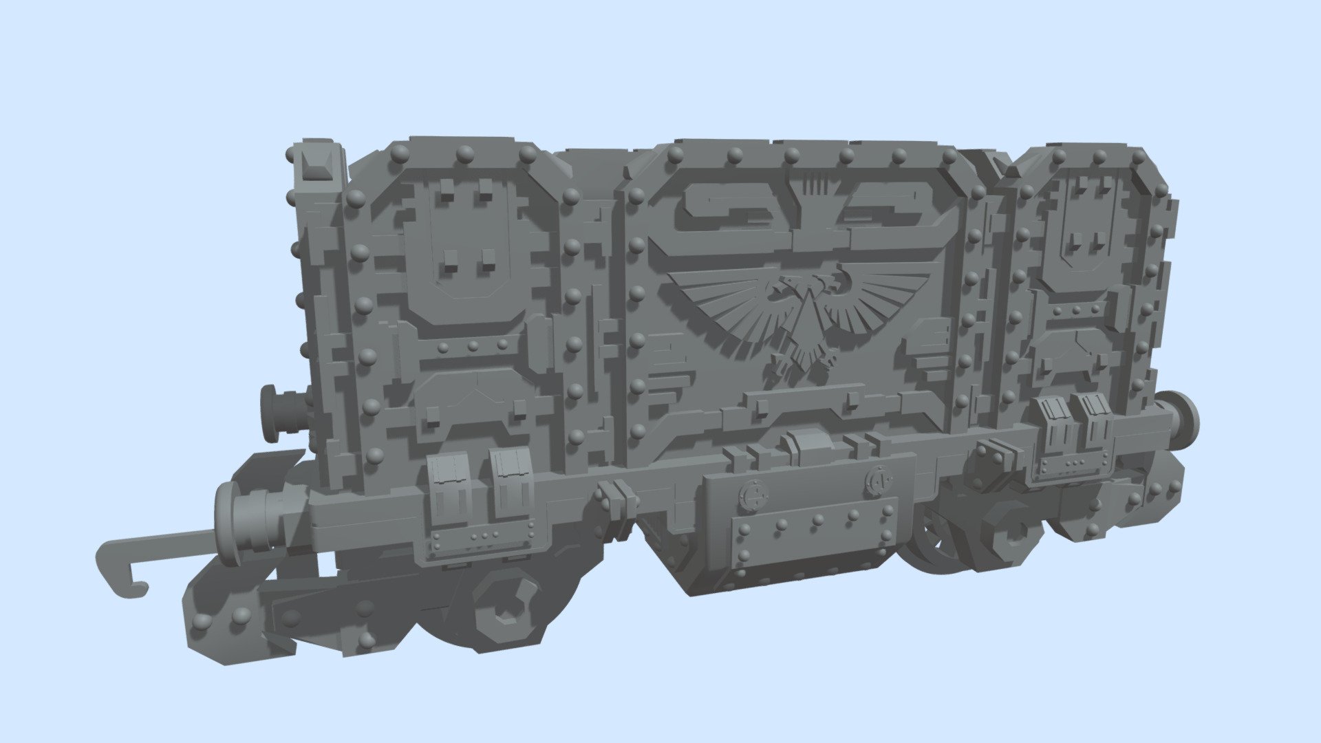 OO Train - Warhammer Style - High Hopper - S - Download Free 3D model ...