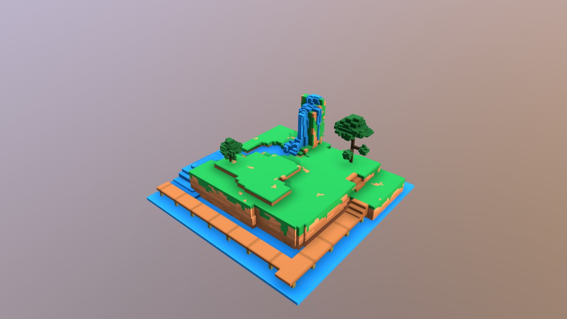 Mini Island - Summer Edition - Download Free 3D model by alvian ...