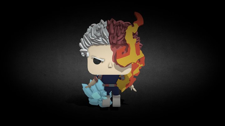 Todoroki 3D models - Sketchfab