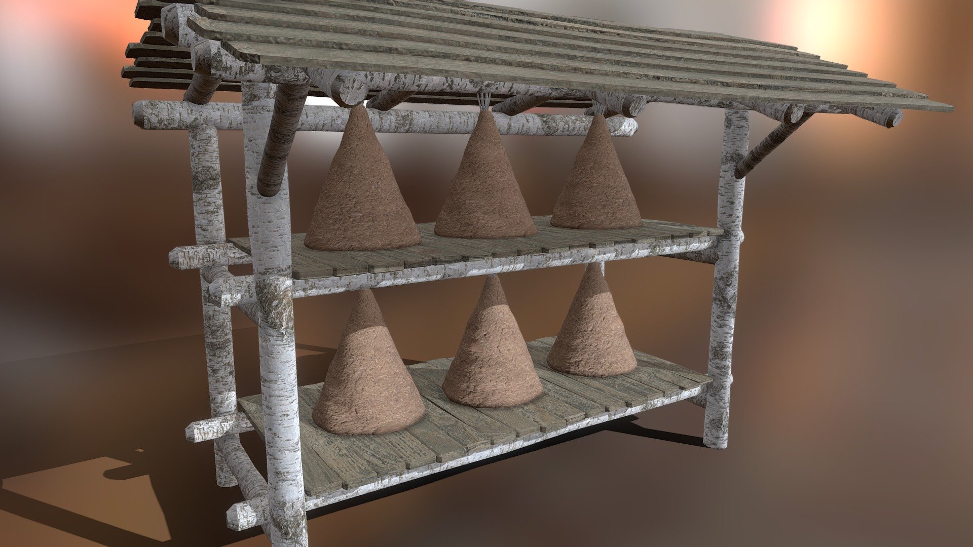 Beehive stall - 3D model by visualdimension [be864a5] - Sketchfab