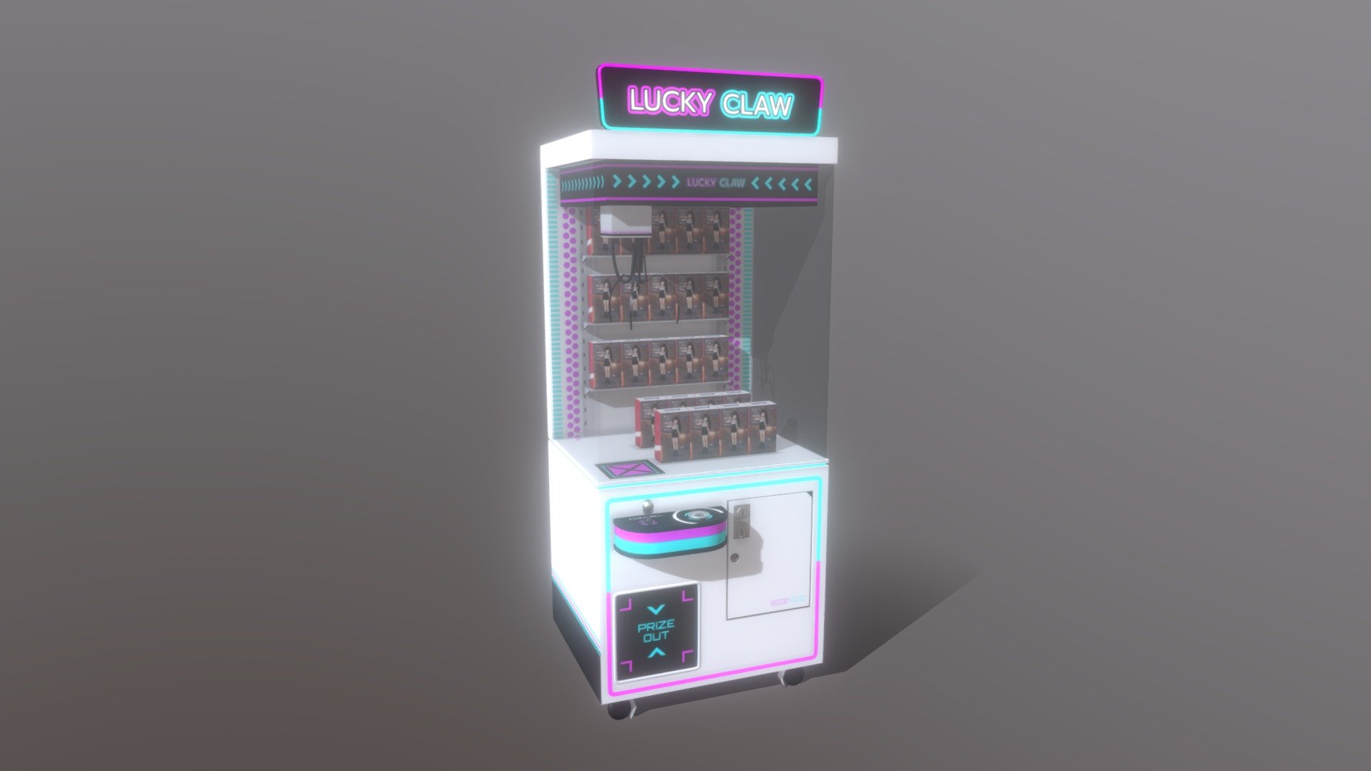 Claw Machine - Download Free 3D model by Shorty_Digitan [be864ad ...