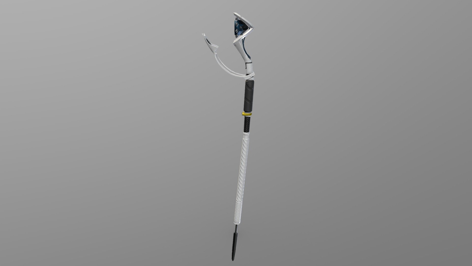 Techno-magical staff [WIP preview] - 3D model by Aeri (@aeri73 ...