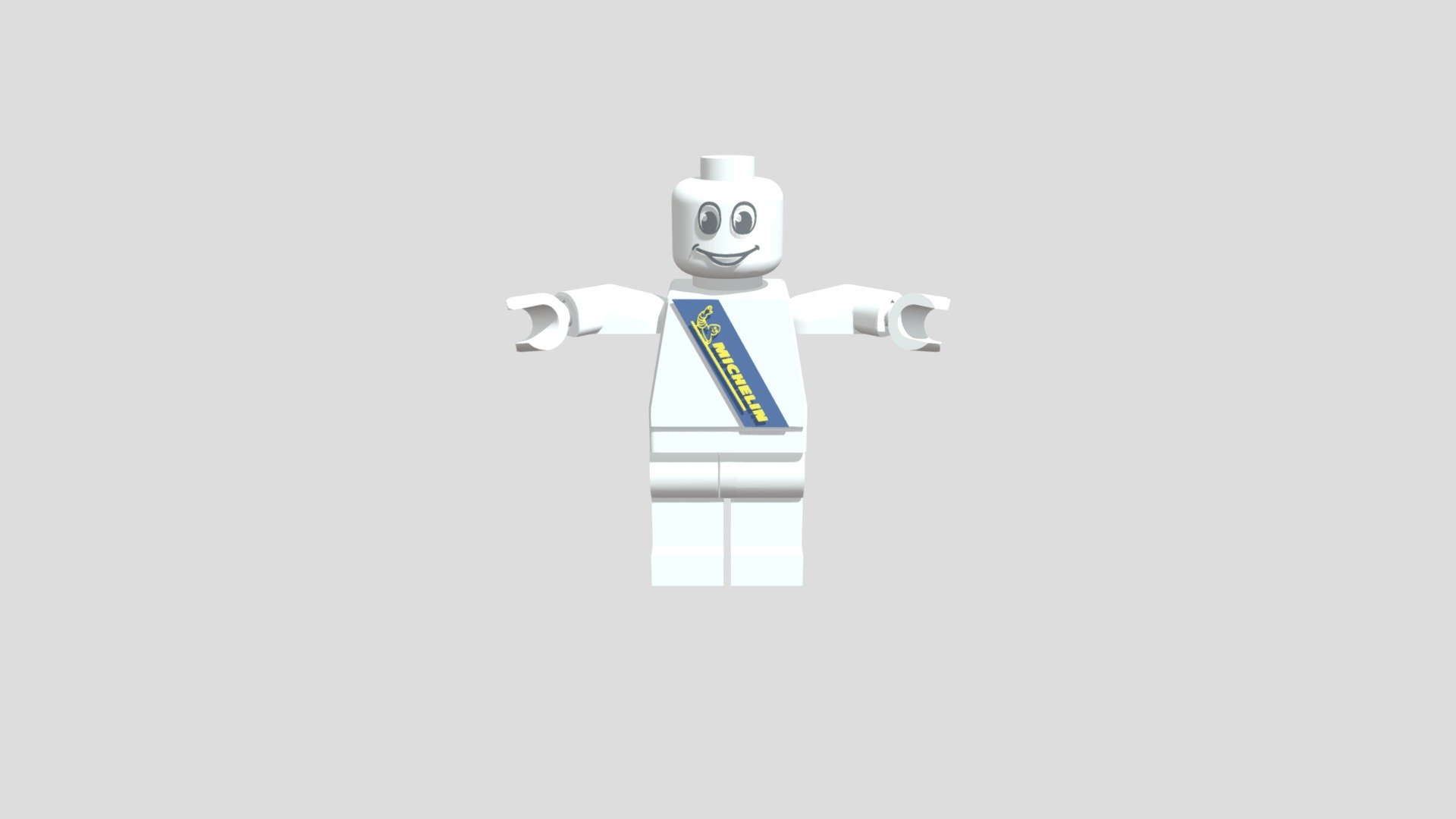 michelin man dancing - 3D model by ashley920201 [be870f6] - Sketchfab