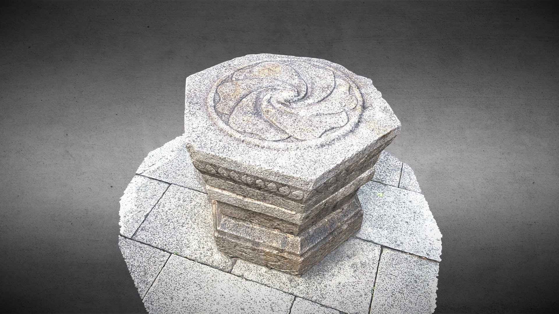 Lotus pattern stone platform - Buy Royalty Free 3D model by Tigershill ...