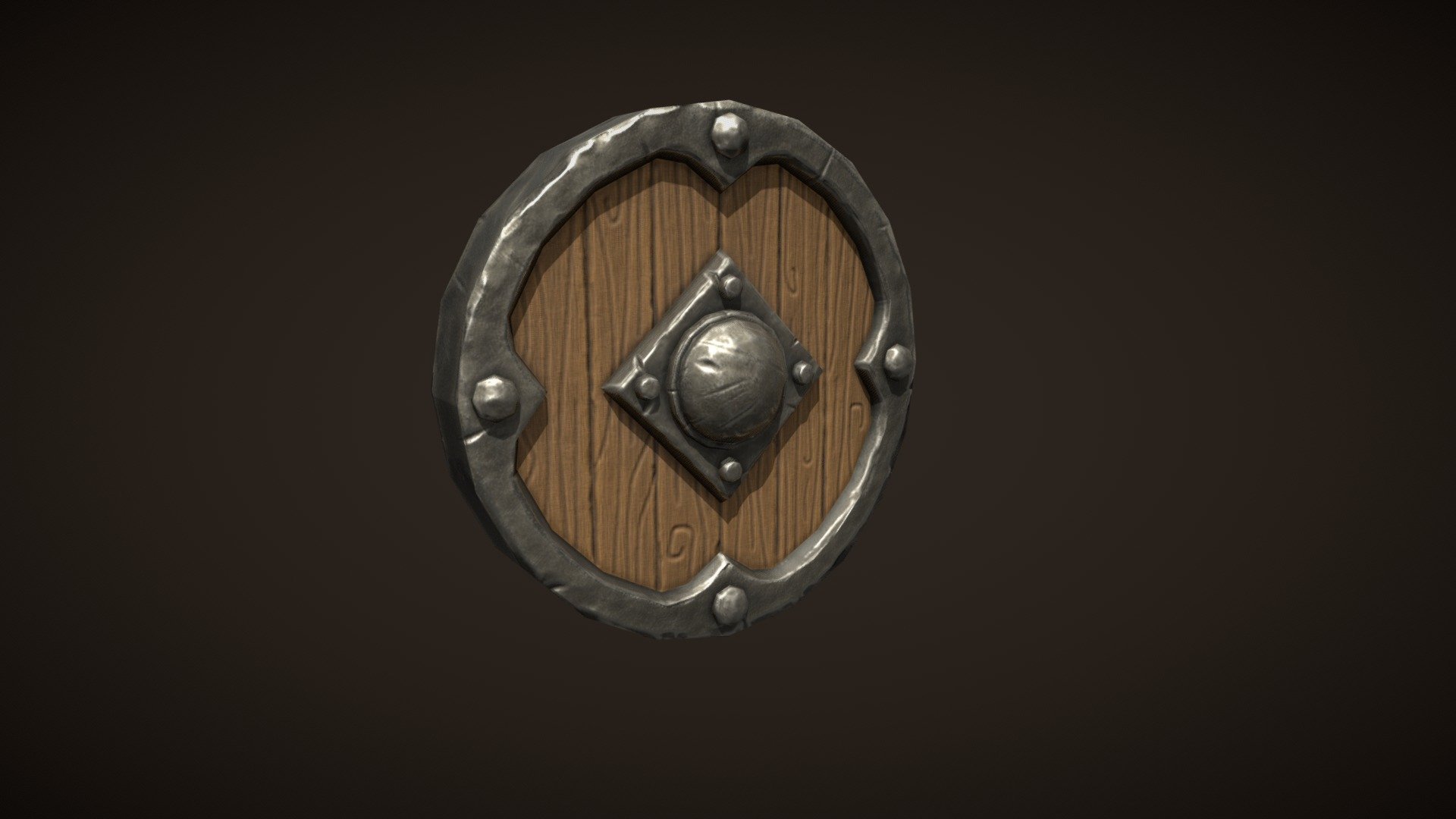 Stylized shield - Download Free 3D model by Nikulin Pavel (@nikulin ...