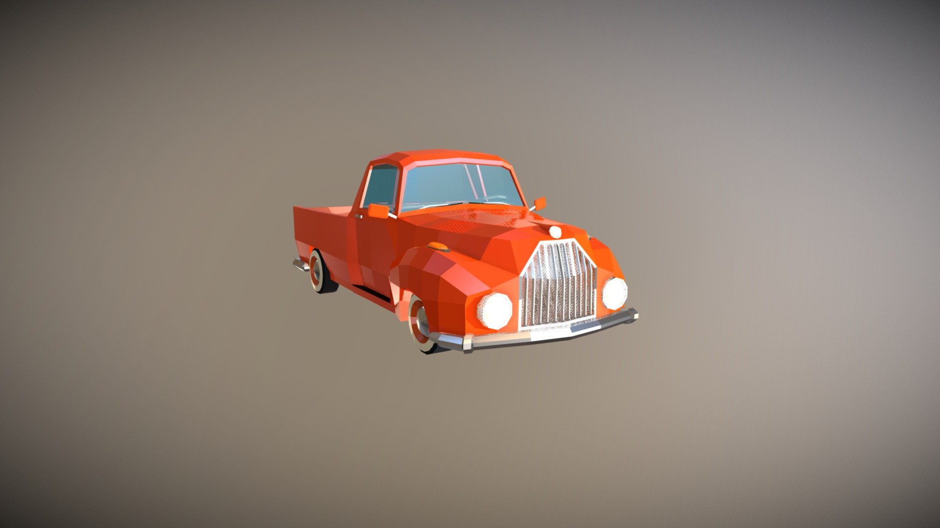 Low Poly Pickup Truck - Buy Royalty Free 3D model by Linder-Media ...