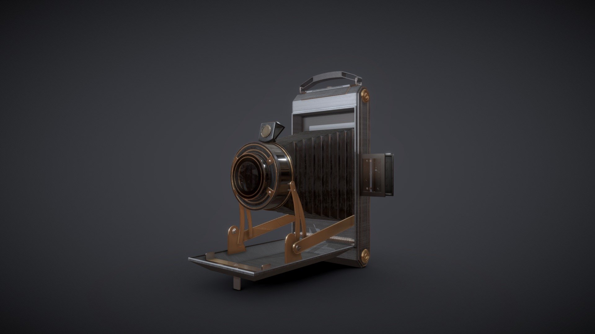 Camera_Vintage - 3D model by lauriannevalette [be88152] - Sketchfab