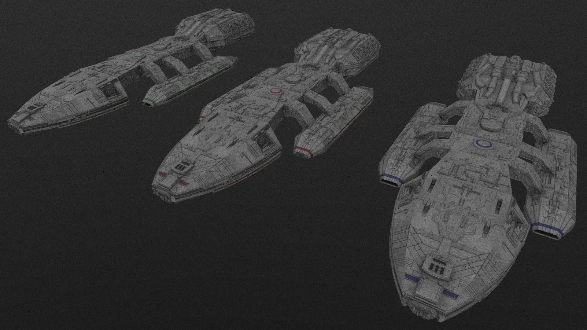 BSG 1978 | Battlestars [FANON] - Download Free 3D model by 3D Sci-Fi ...