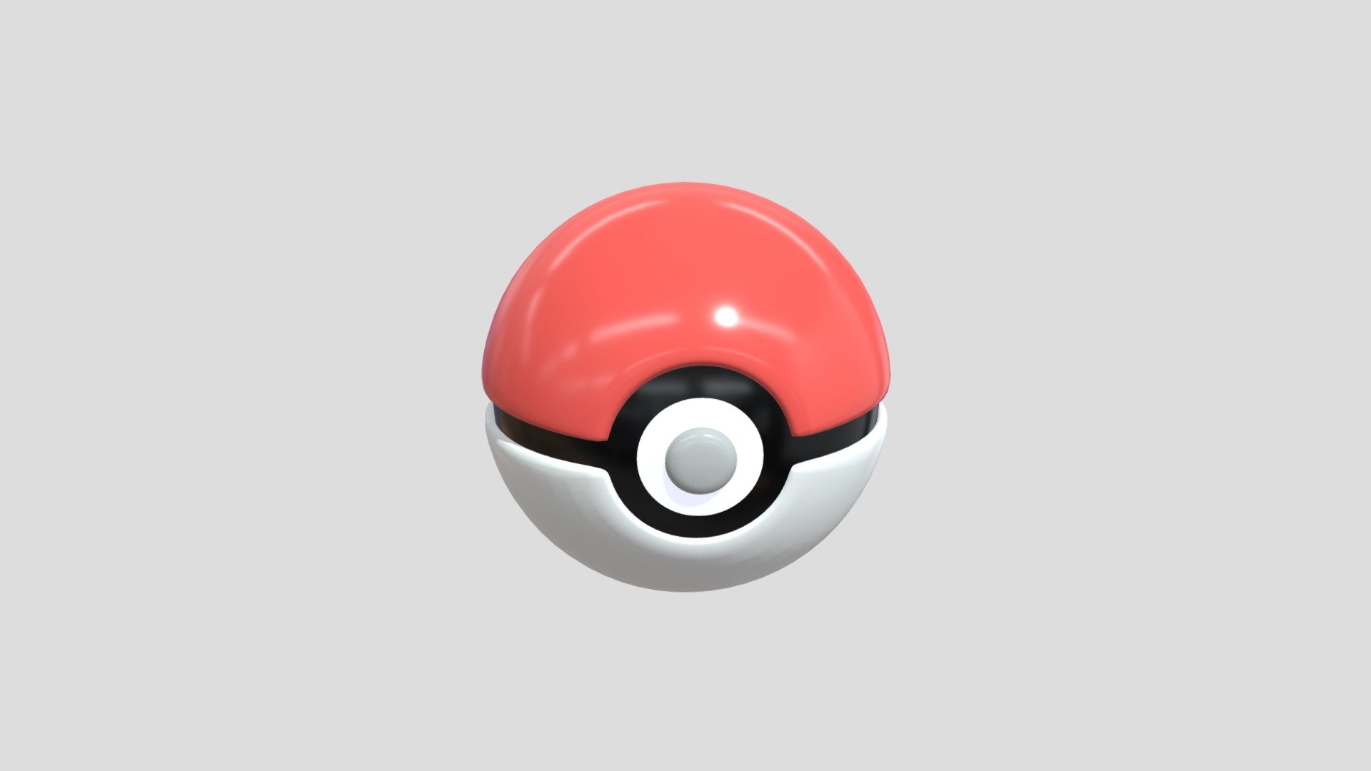 Pokeball 3D Model - 3D model by olinkkt [be8b2e7] - Sketchfab
